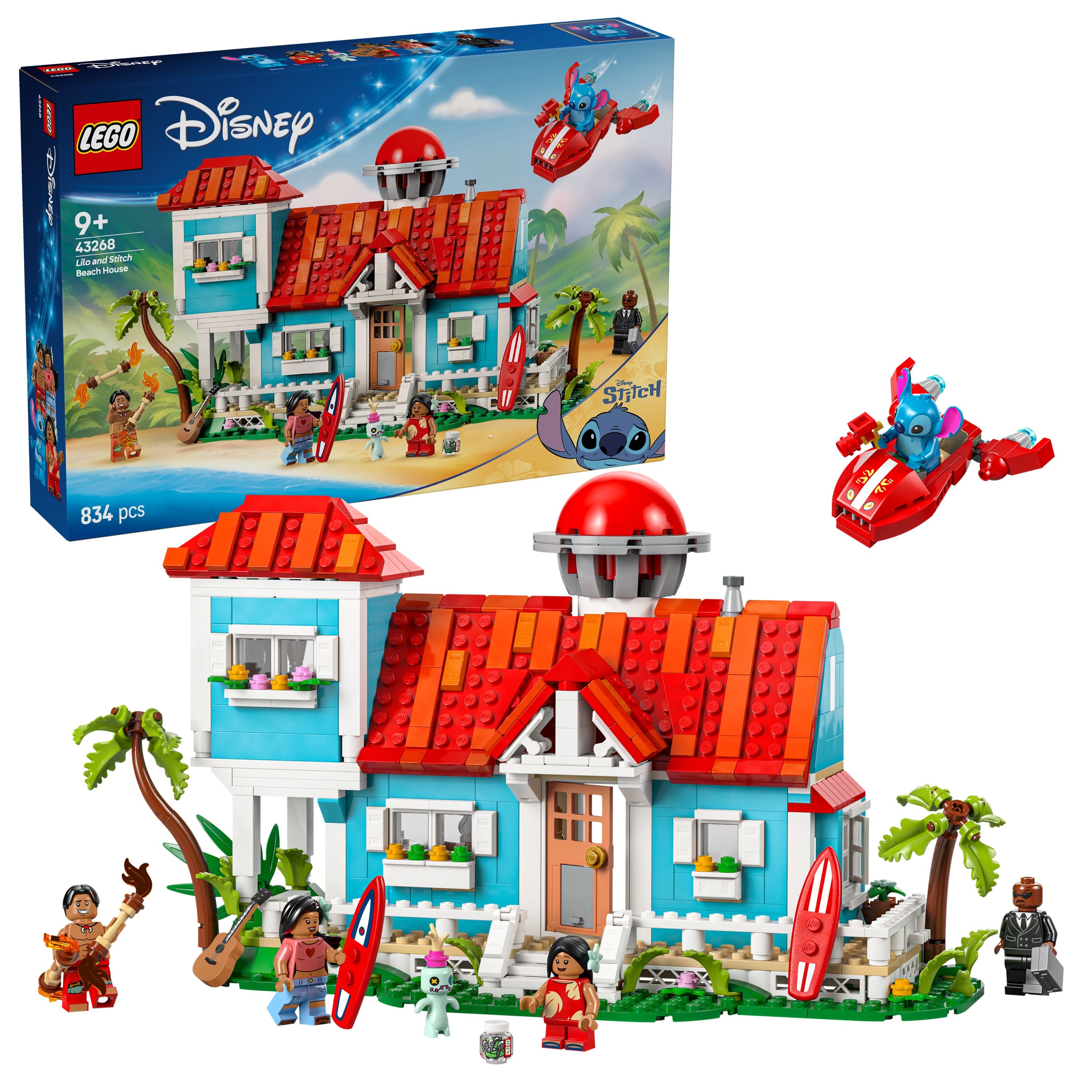 LEGO 43268 Disney Lilo and Stitch Beach House – Toyworld Australia