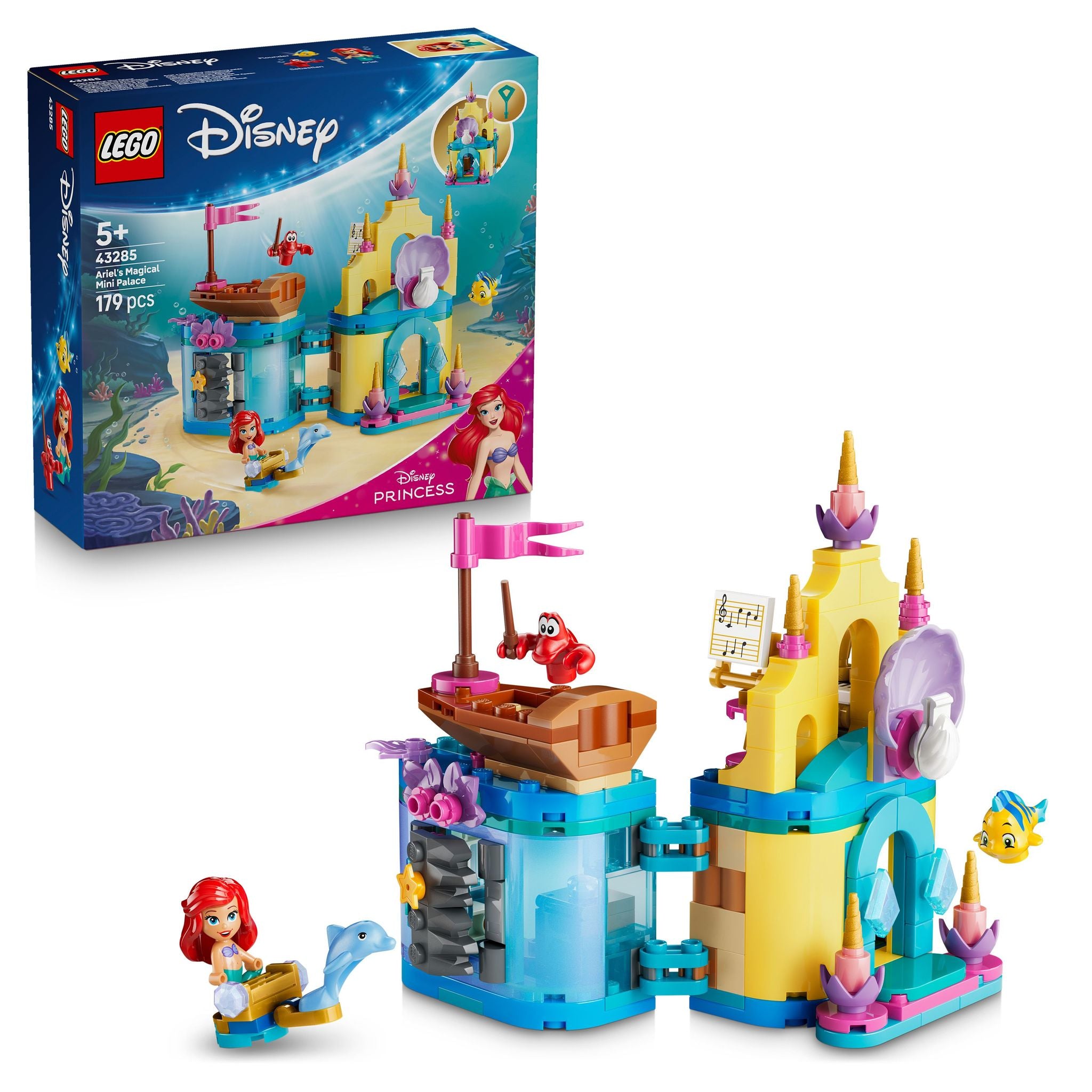 LEGO 43285 Disney Princess Ariel’s Magical Mini Palace – Toyworld Australia