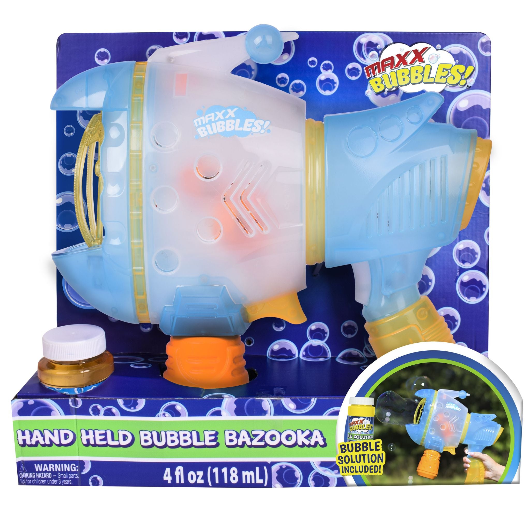 Maxx Bubbles Handheld Bubble Bazooka – Toyworld Australia