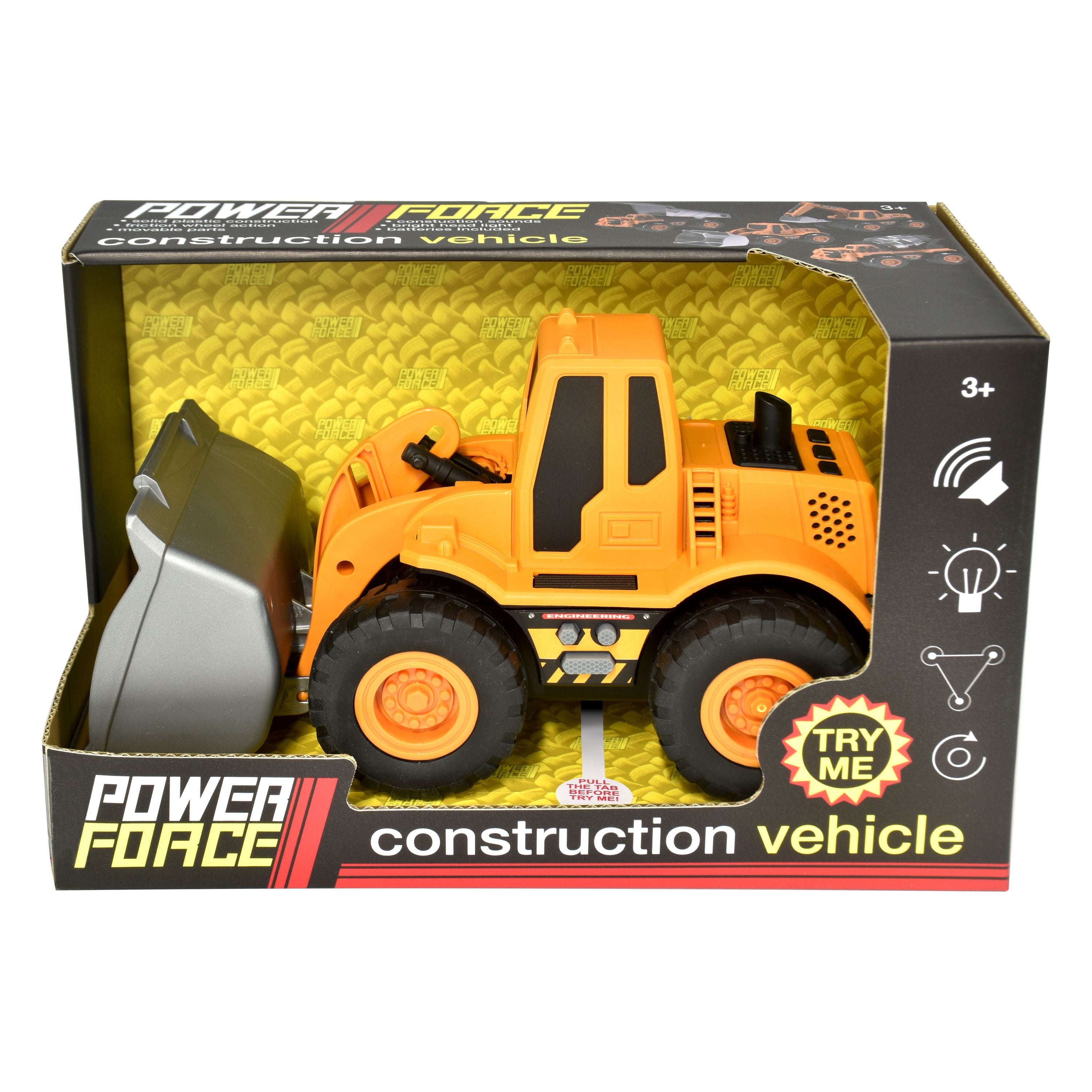 Power Force Construction Vehicle Bulldozer – Toyworld Australia