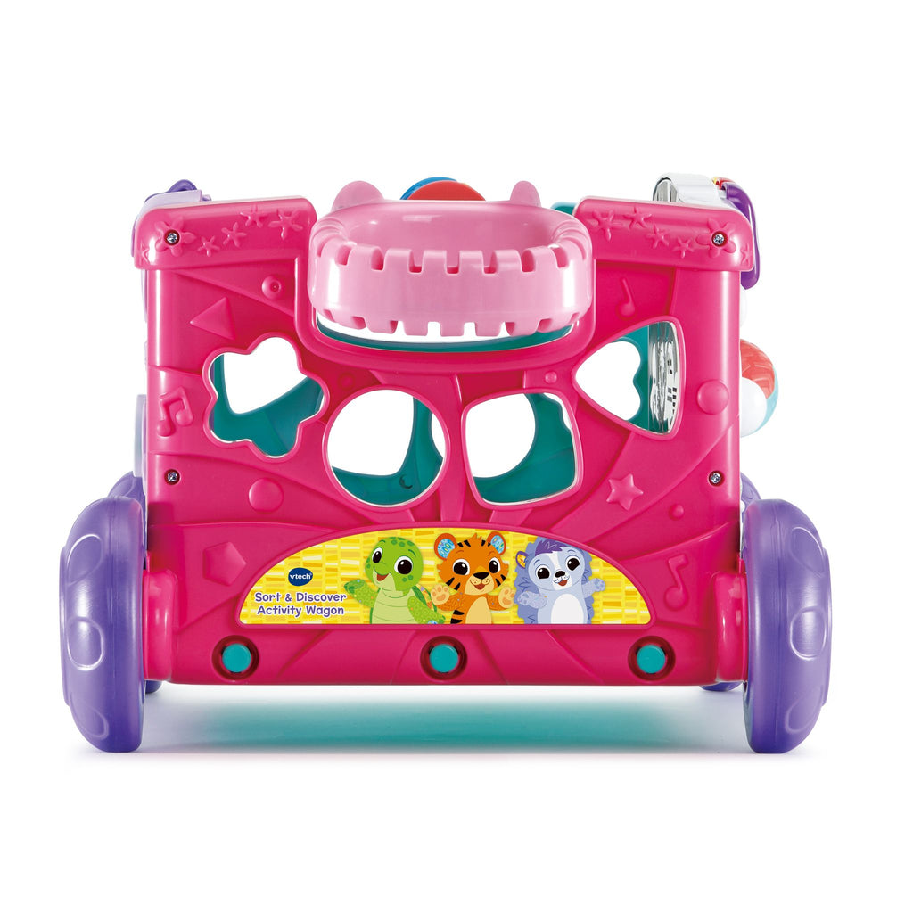 VTech Sort & Discover Activity Wagon Pink – Toyworld Australia