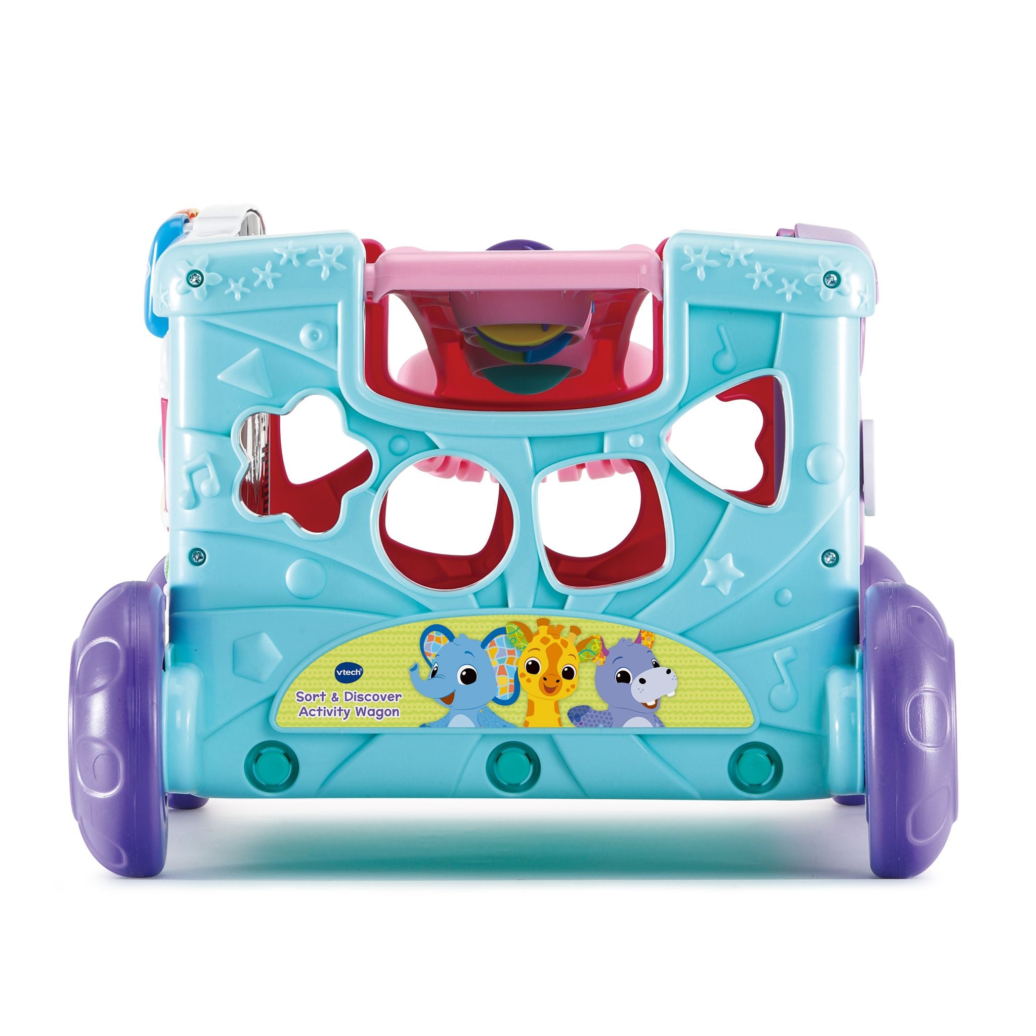 VTech Sort & Discover Activity Wagon Pink – Toyworld Australia