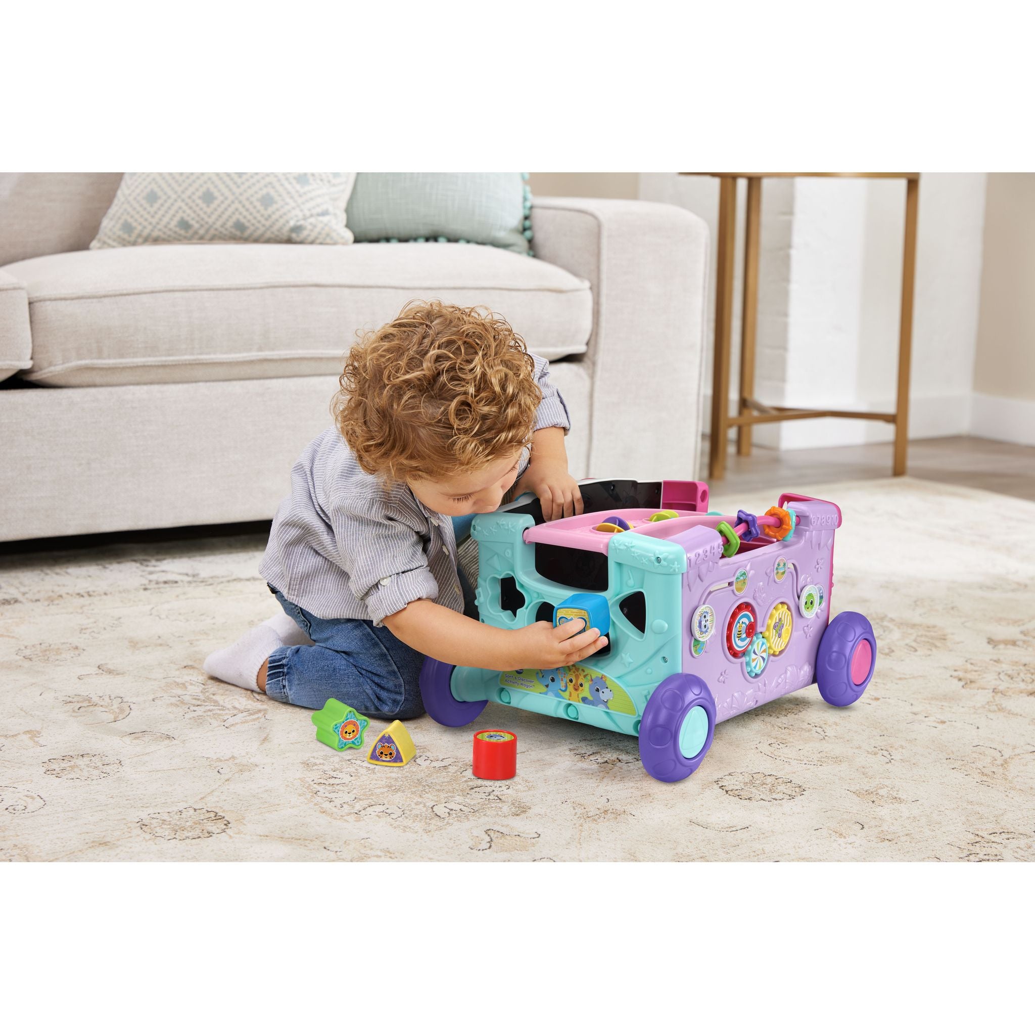 VTech Sort & Discover Activity Wagon Pink – Toyworld Australia