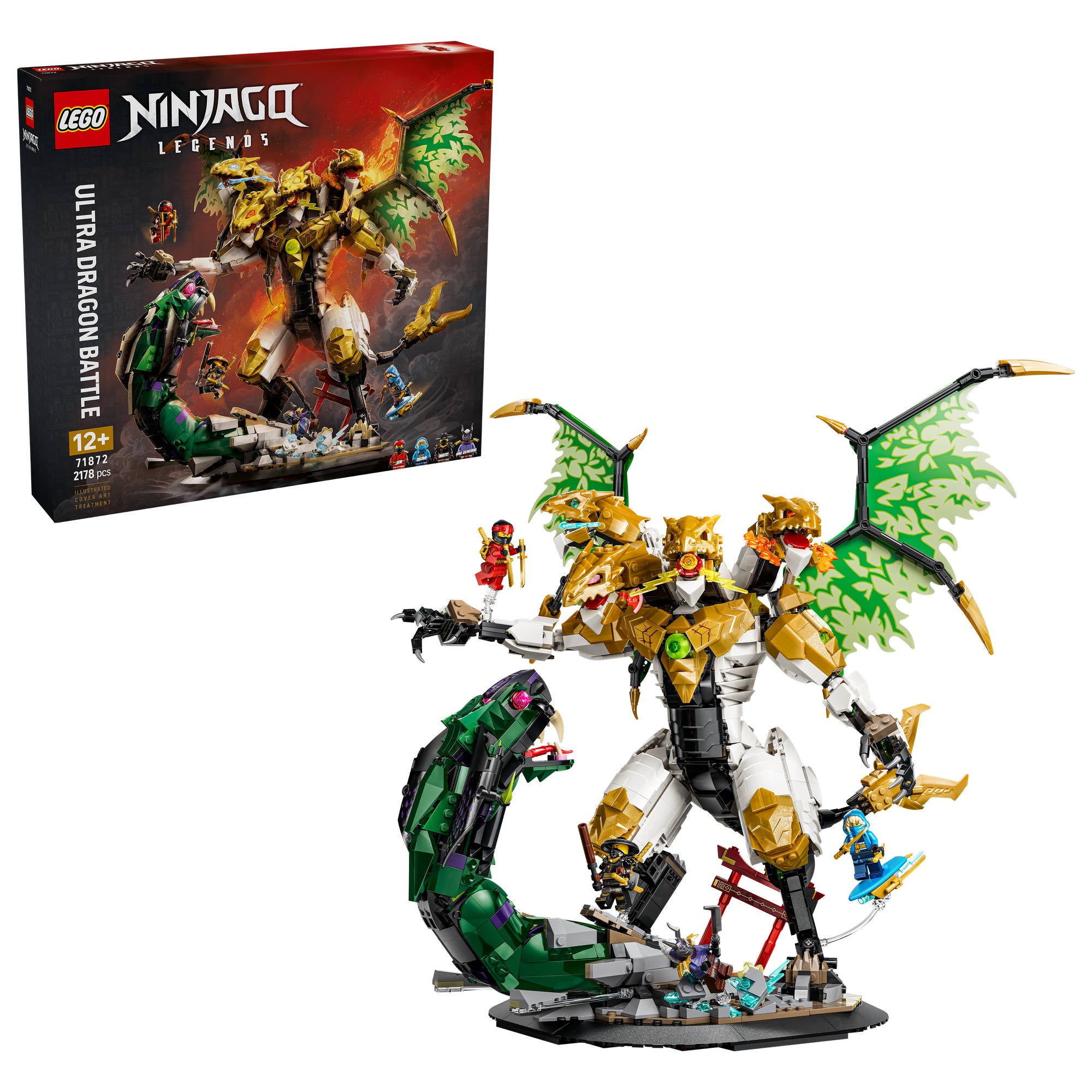 LEGO 71872 NINJAGO Ultra Dragon Battle – Toyworld Australia