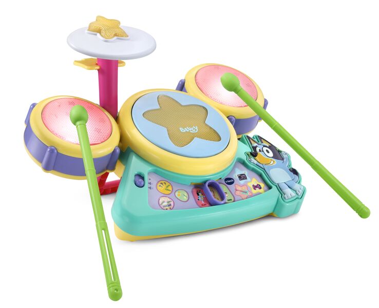 VTech Bluey Horray Drum Set – Toyworld Australia
