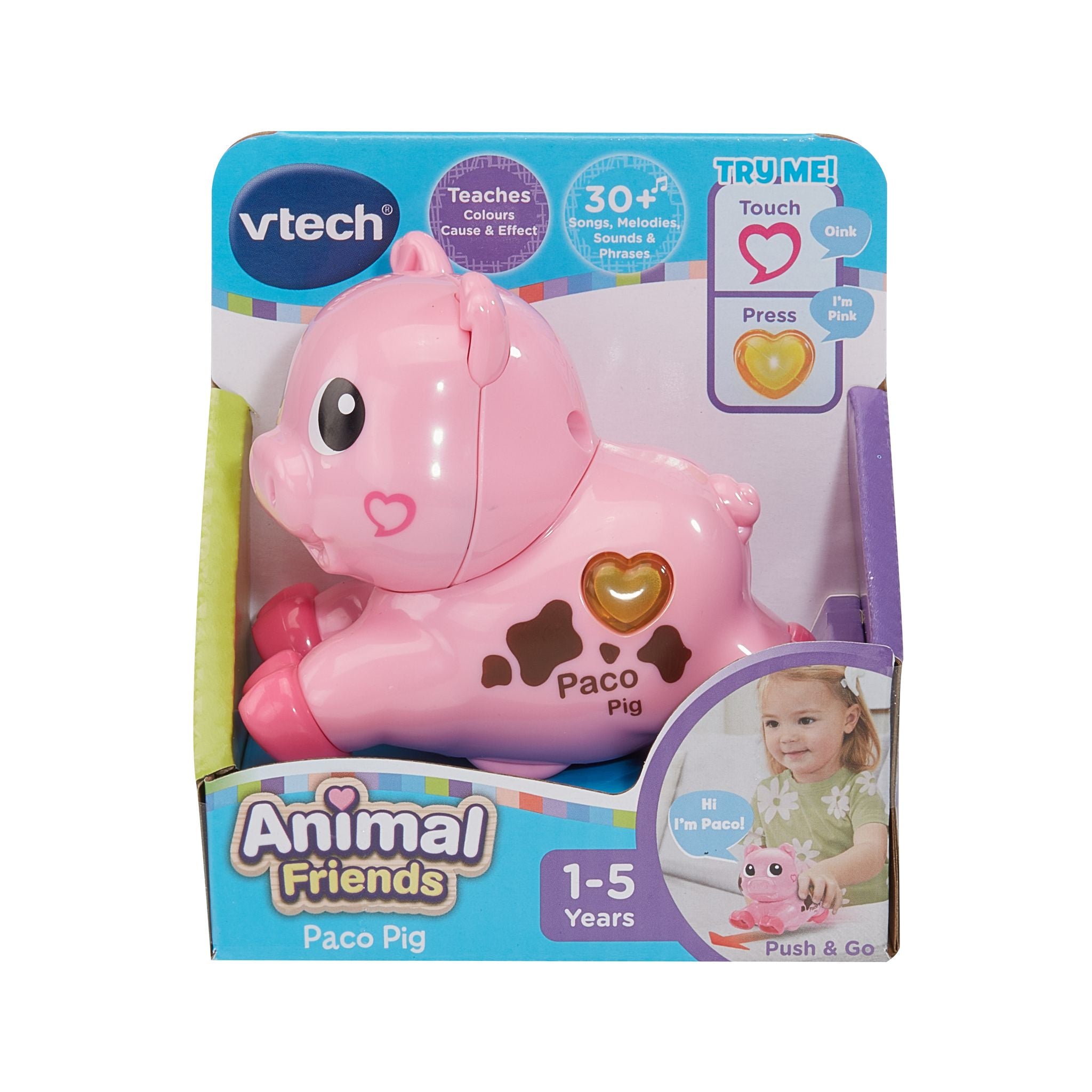 VTech Animal Friends Paco Pig – Toyworld Australia