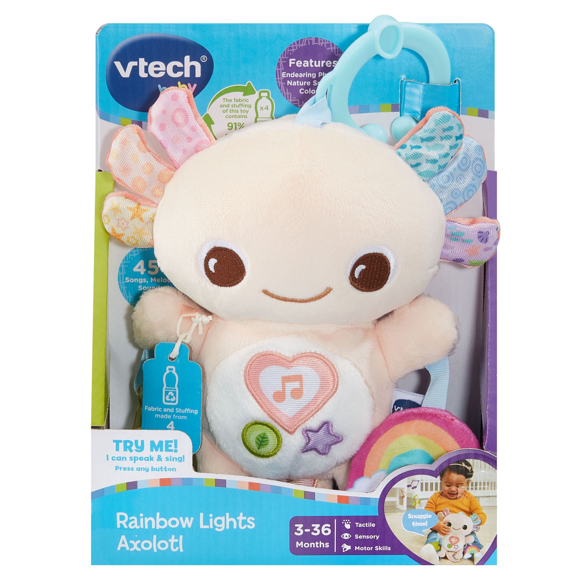 VTech Rainbow Lights Axolotl – Toyworld Australia