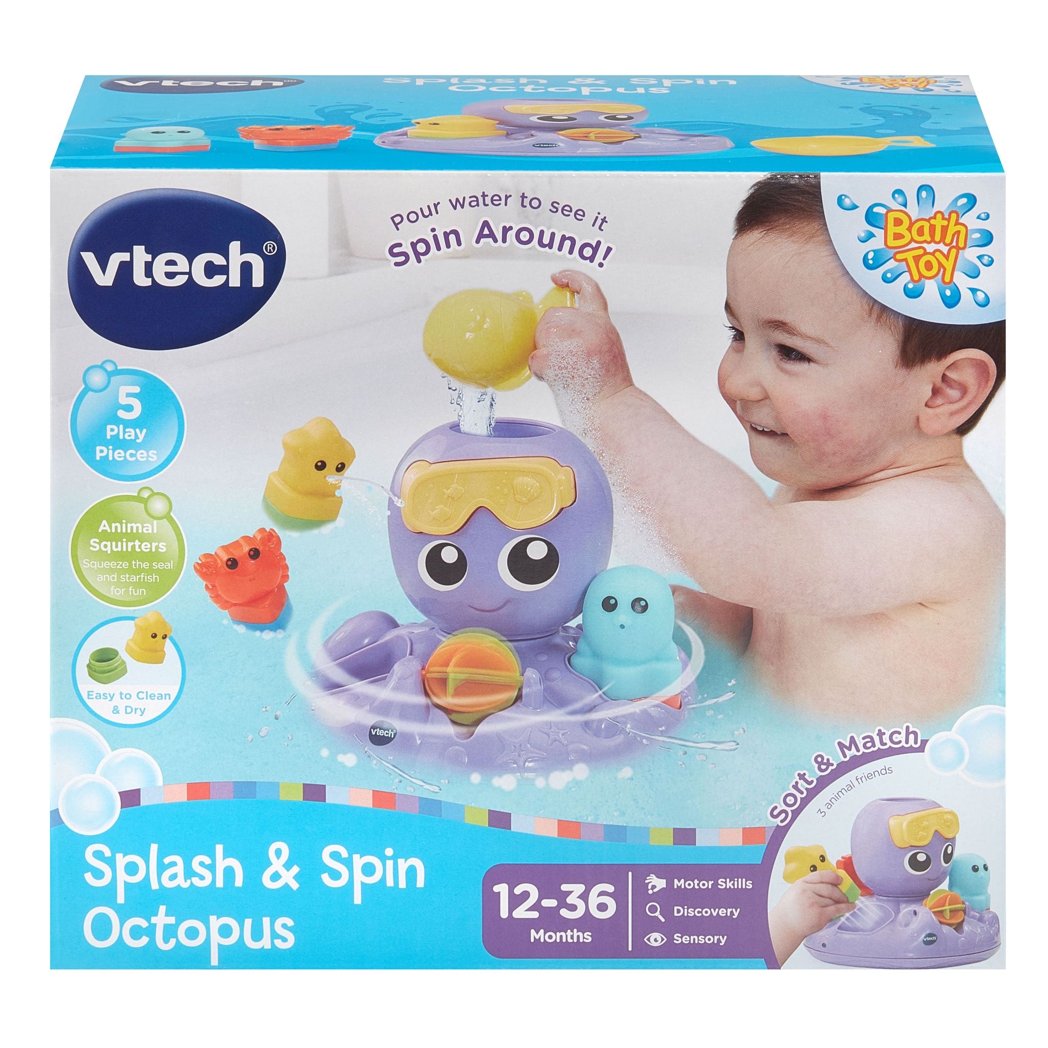 VTech Splash & Spin Octopus – Toyworld Australia