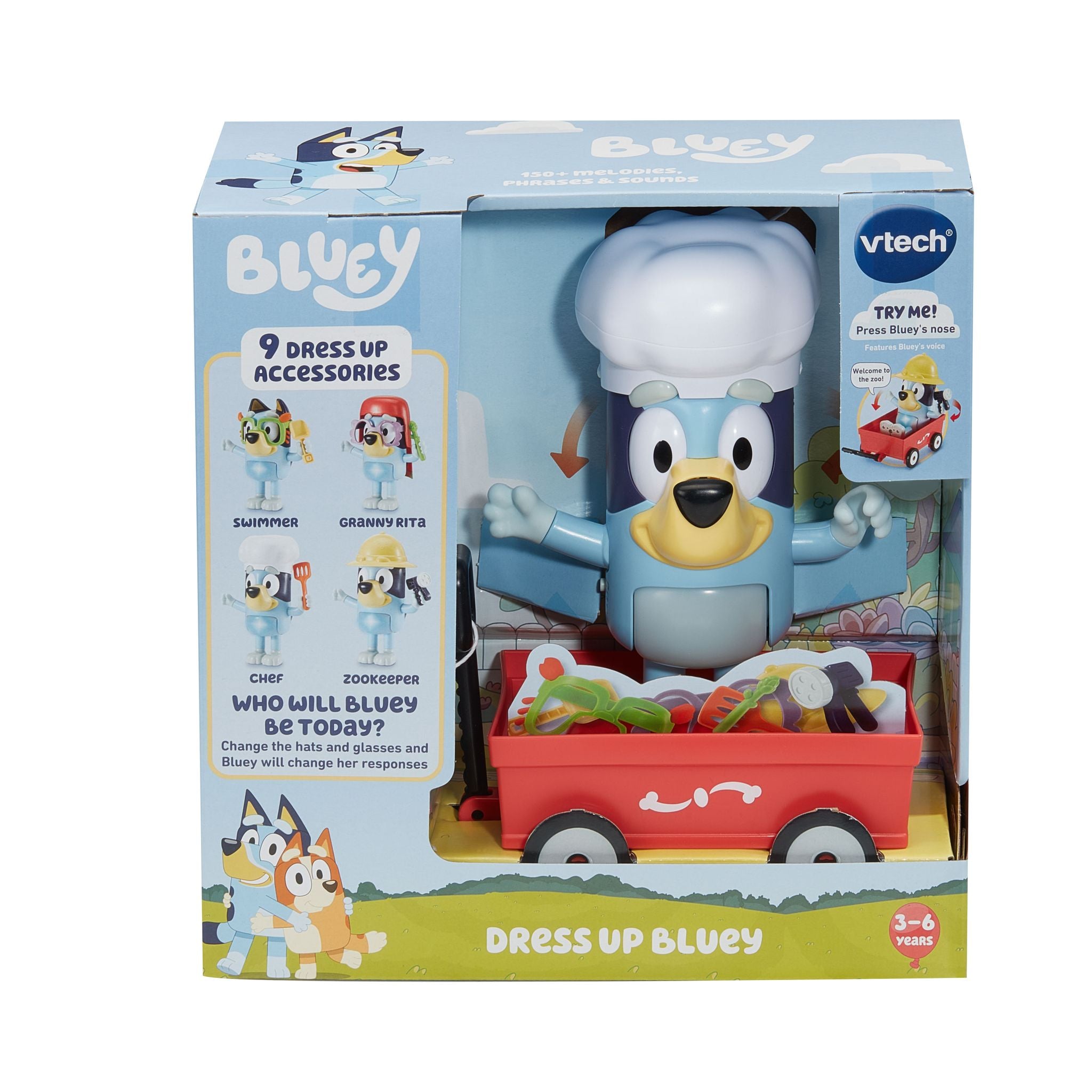 VTech Bluey Dress Up Bluey – Toyworld Australia