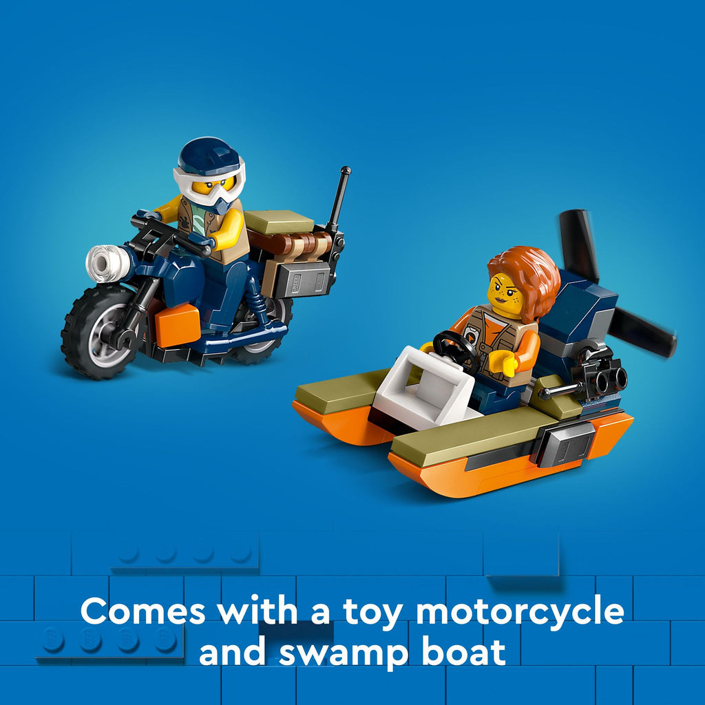 LEGO 60437 City Jungle Explorer Helicopter At Base Camp – Toyworld ...