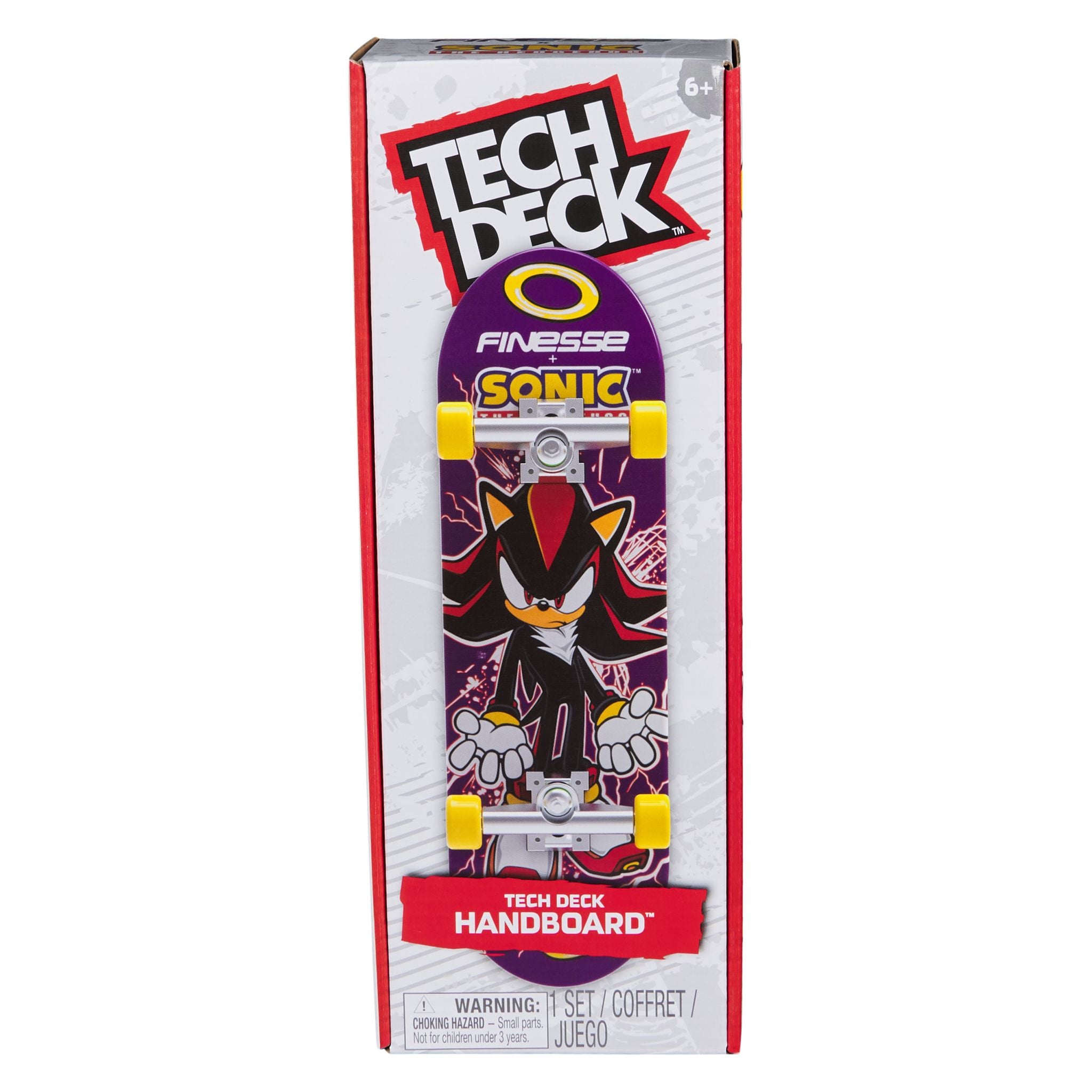 Tech Deck Finesse X Sonic The Hedgehog Handboard – Toyworld Australia