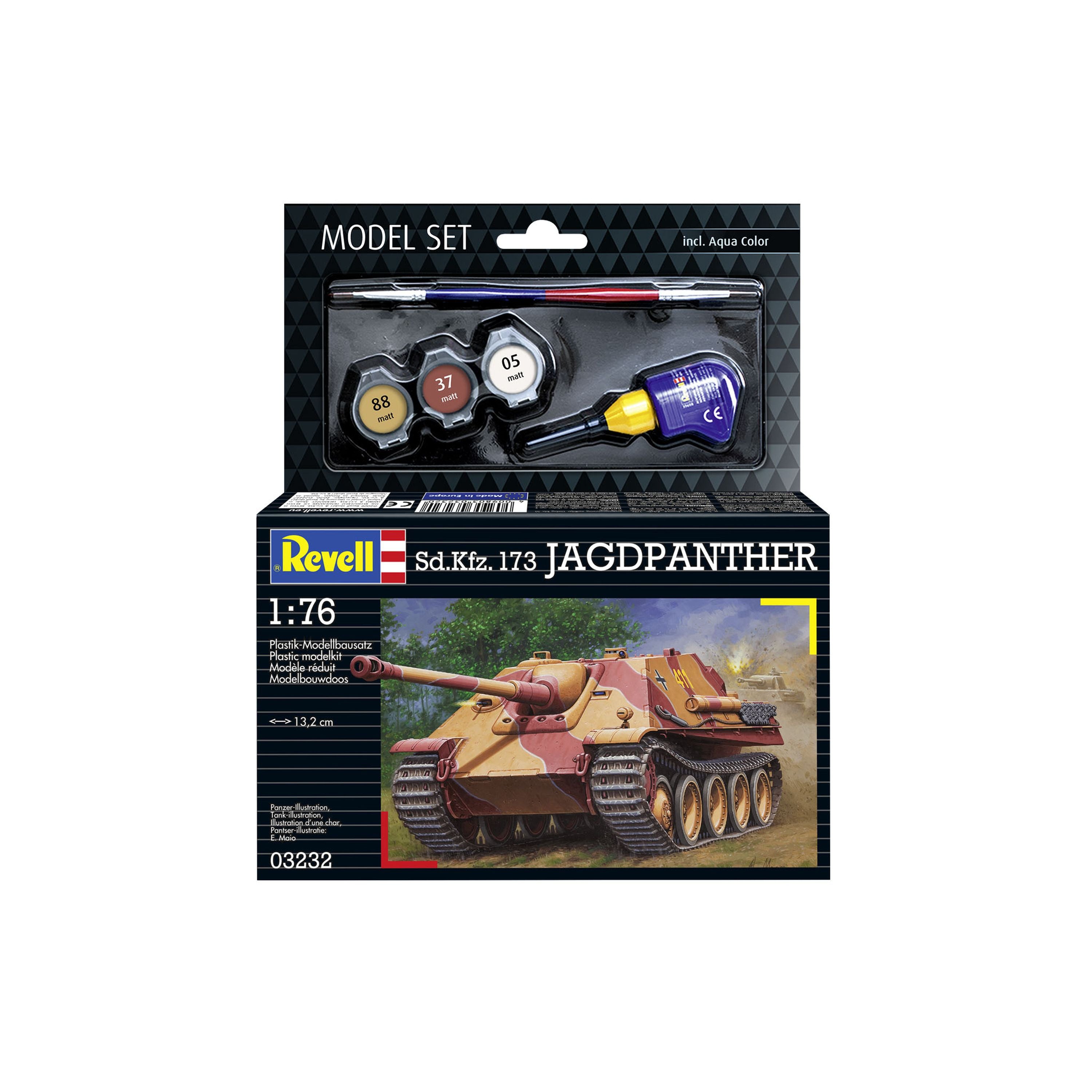 Revell Model Set 173 Jagdpanther Model Kit – Toyworld Australia