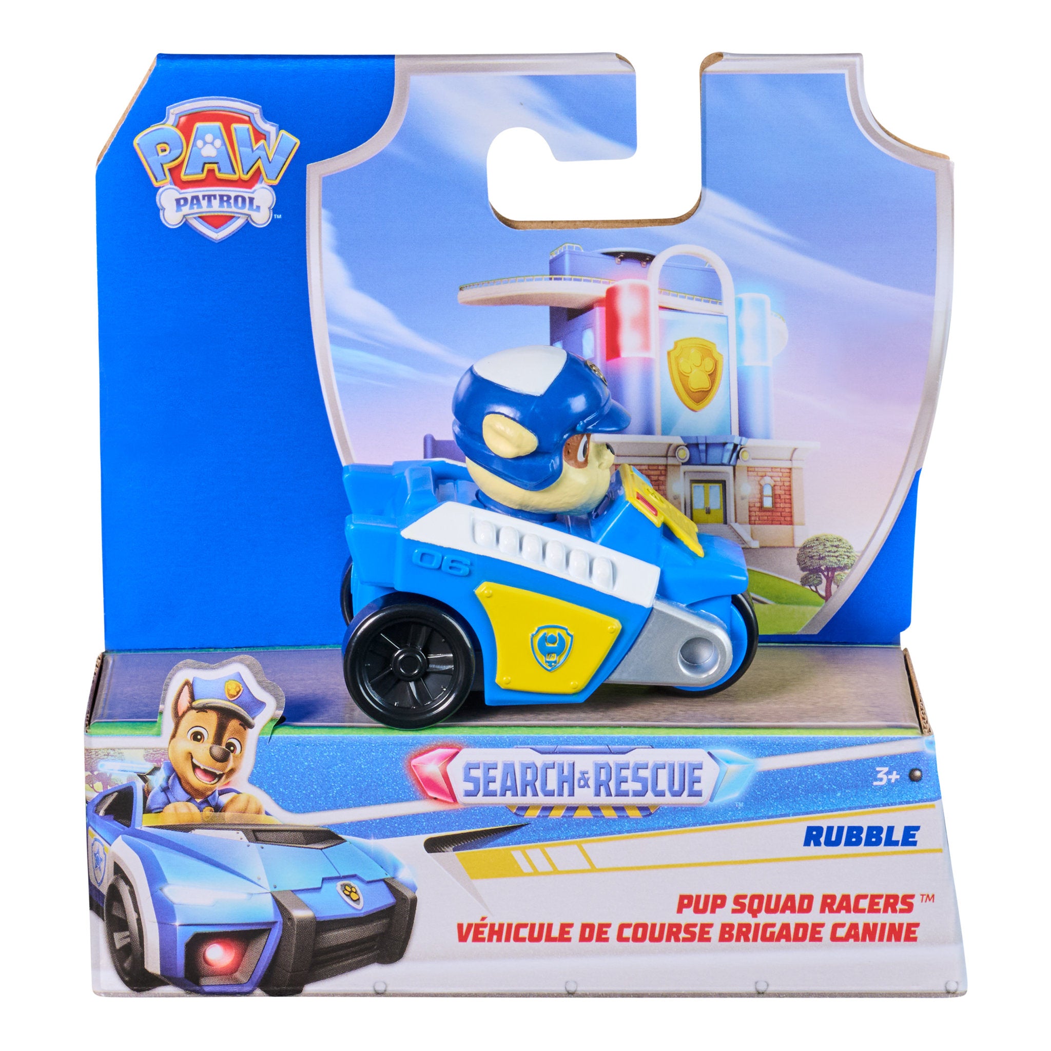 PAW Patrol Pup Squad Search & Rescue Racers - Rubble – Toyworld Australia