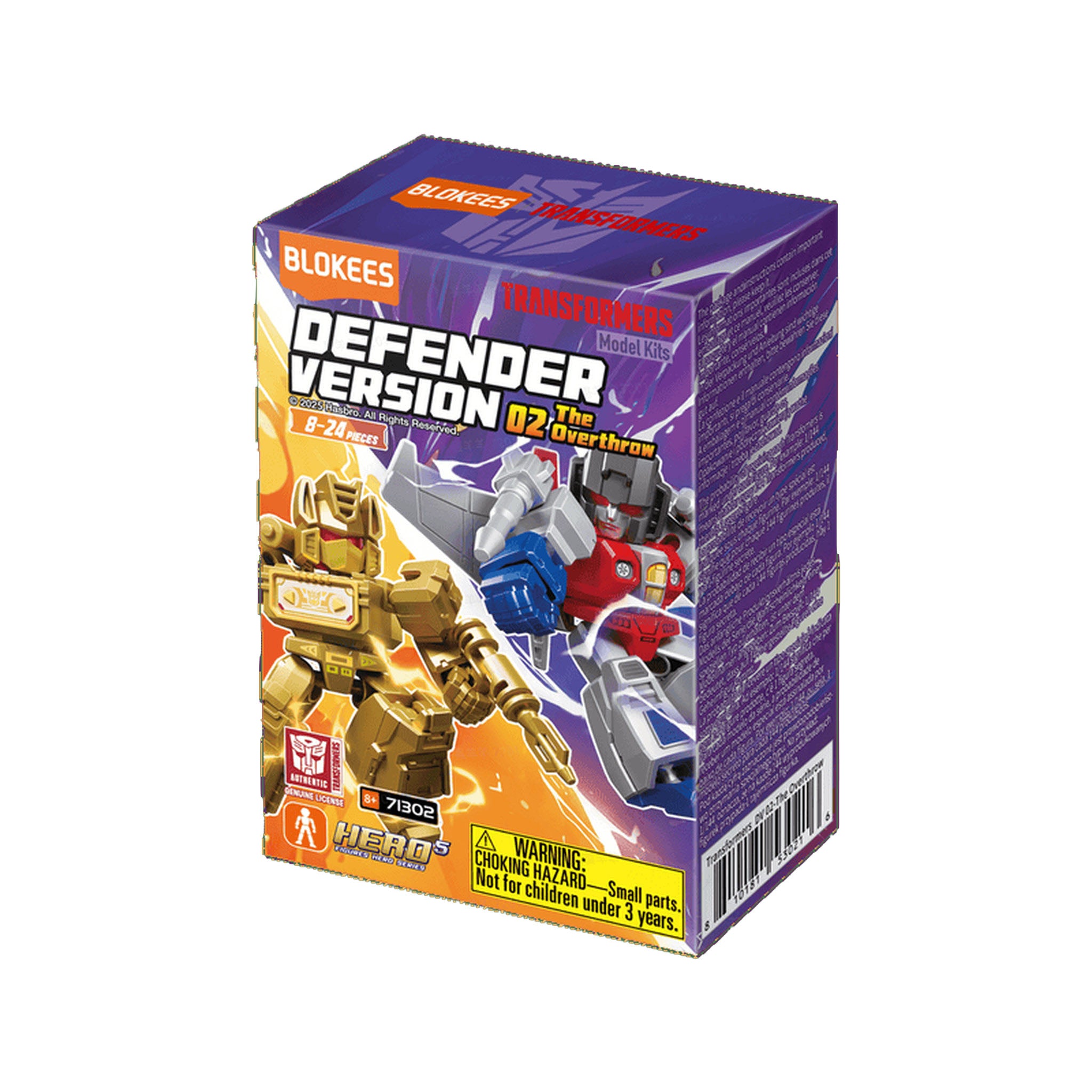Blokees Transformers Defender Version 02 The Overthrow Assorted Styles ...