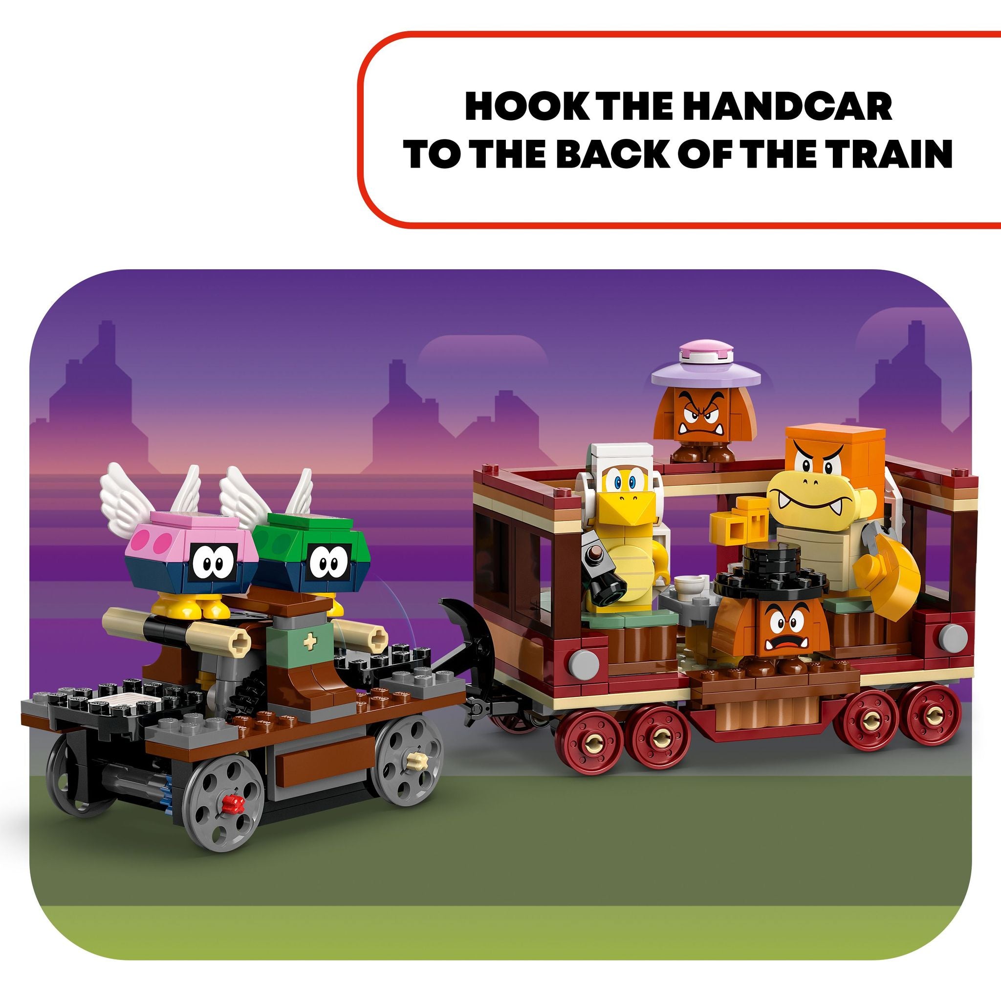 LEGO 71437 Super Mario The Bowser Express Train – Toyworld Australia