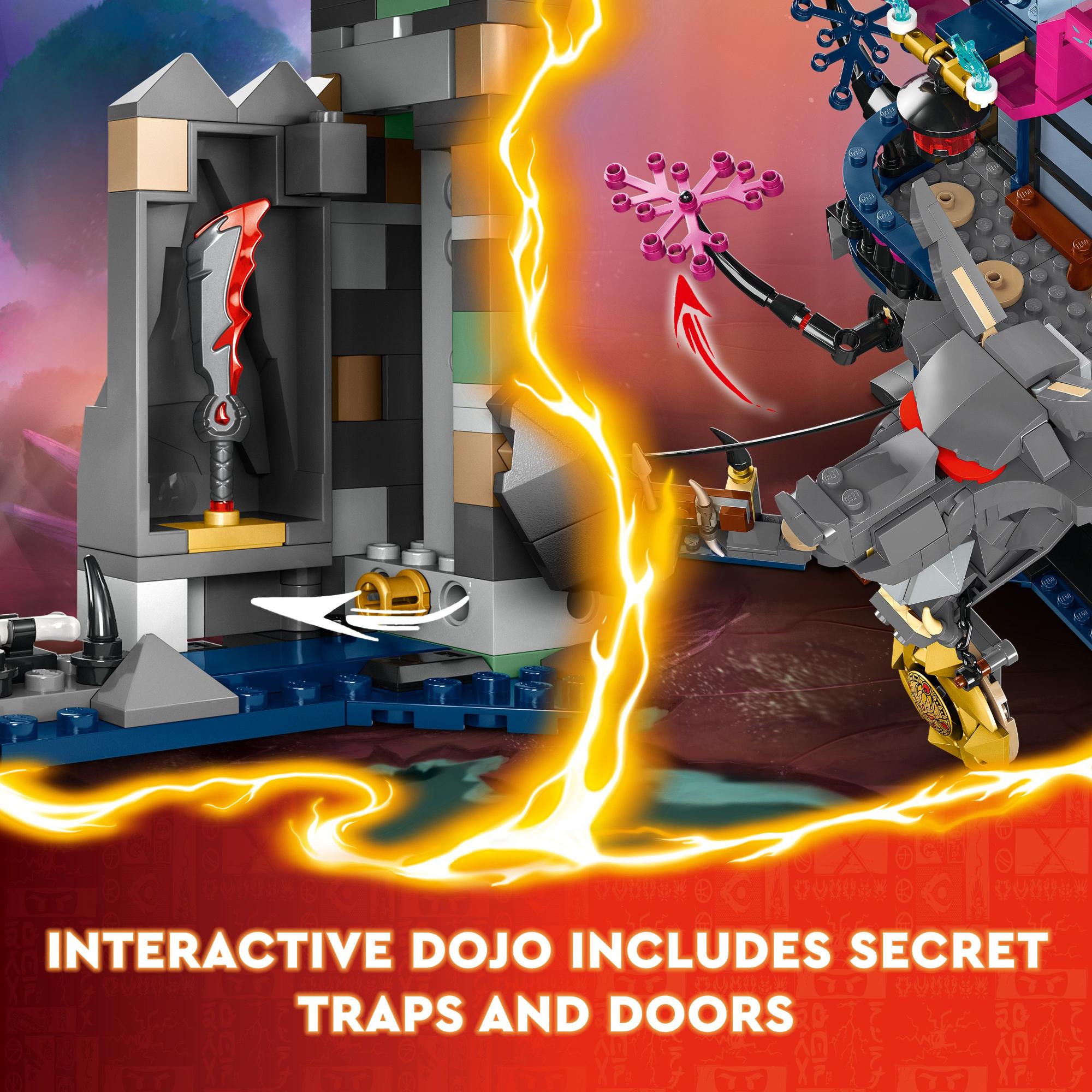 LEGO 71813 NINJAGO Wolf Mask Shadow Dojo – Toyworld Australia