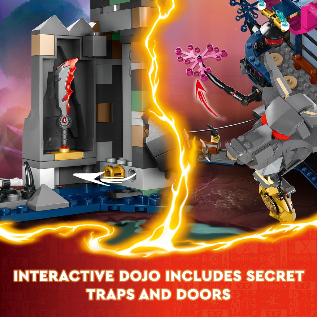 LEGO 71813 NINJAGO Wolf Mask Shadow Dojo – Toyworld Australia