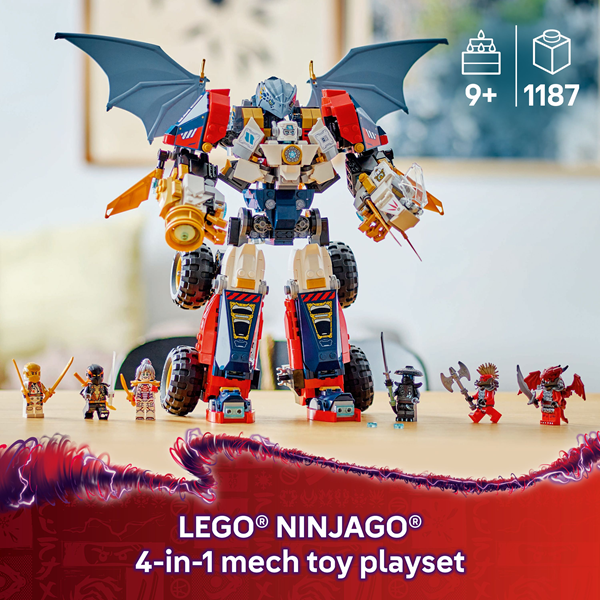 LEGO 71834 NINJAGO Zane's Ultra Combiner Mech – Toyworld Australia