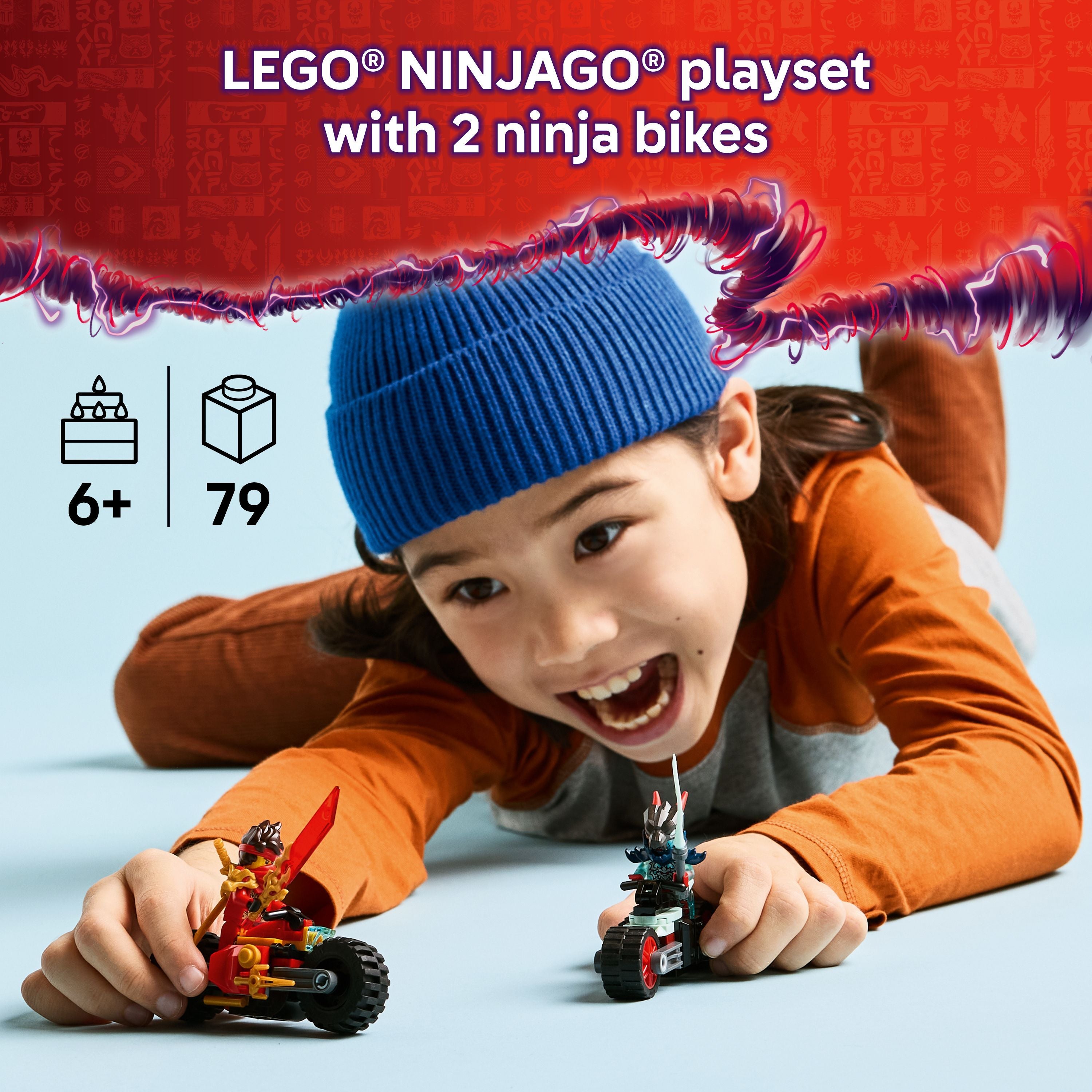 LEGO 71838 NINJAGO Kai’s Motorcycle Speed Race – Toyworld Australia
