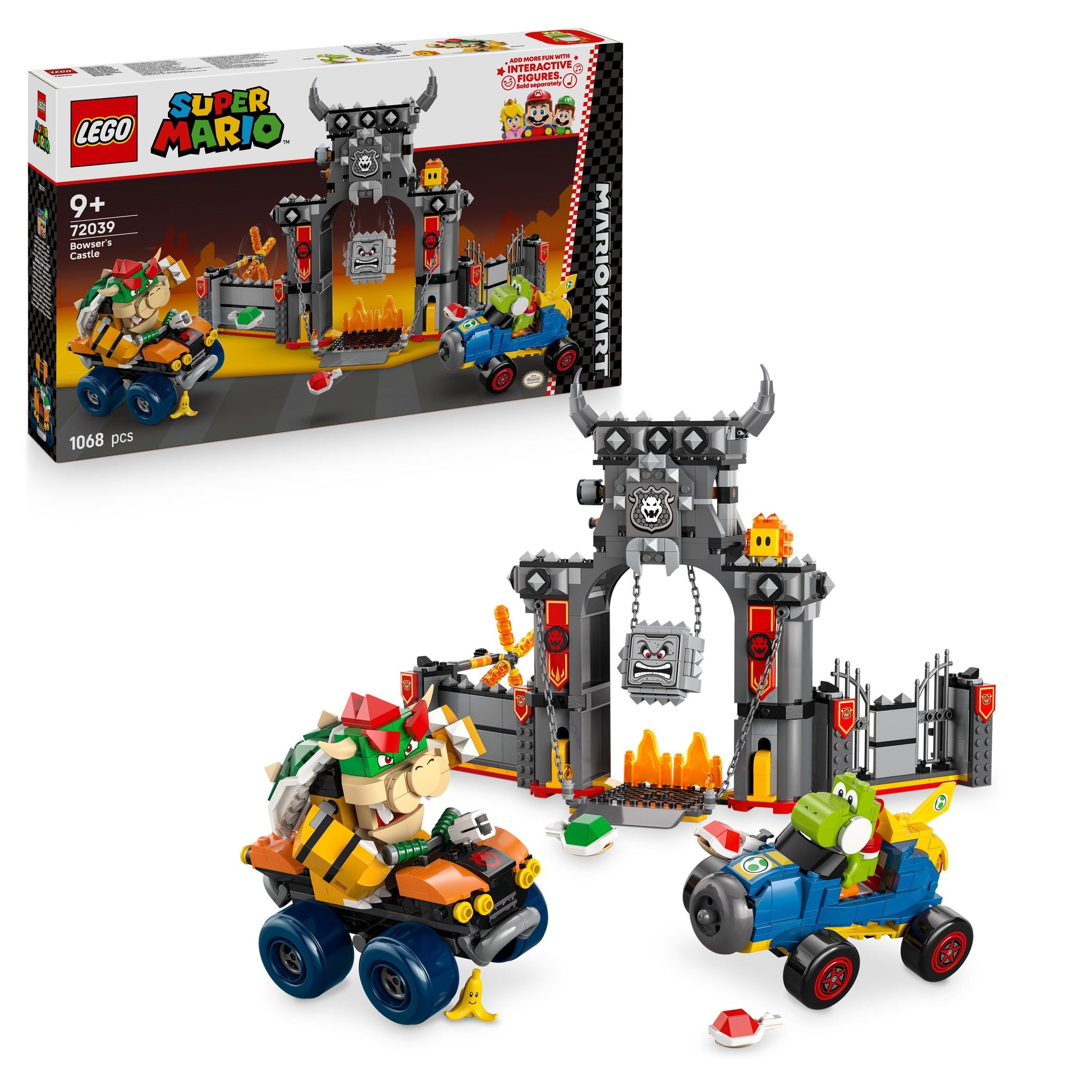 LEGO 72039 Super Mario: Mario Kart – Bowser’s Castle – Toyworld Australia