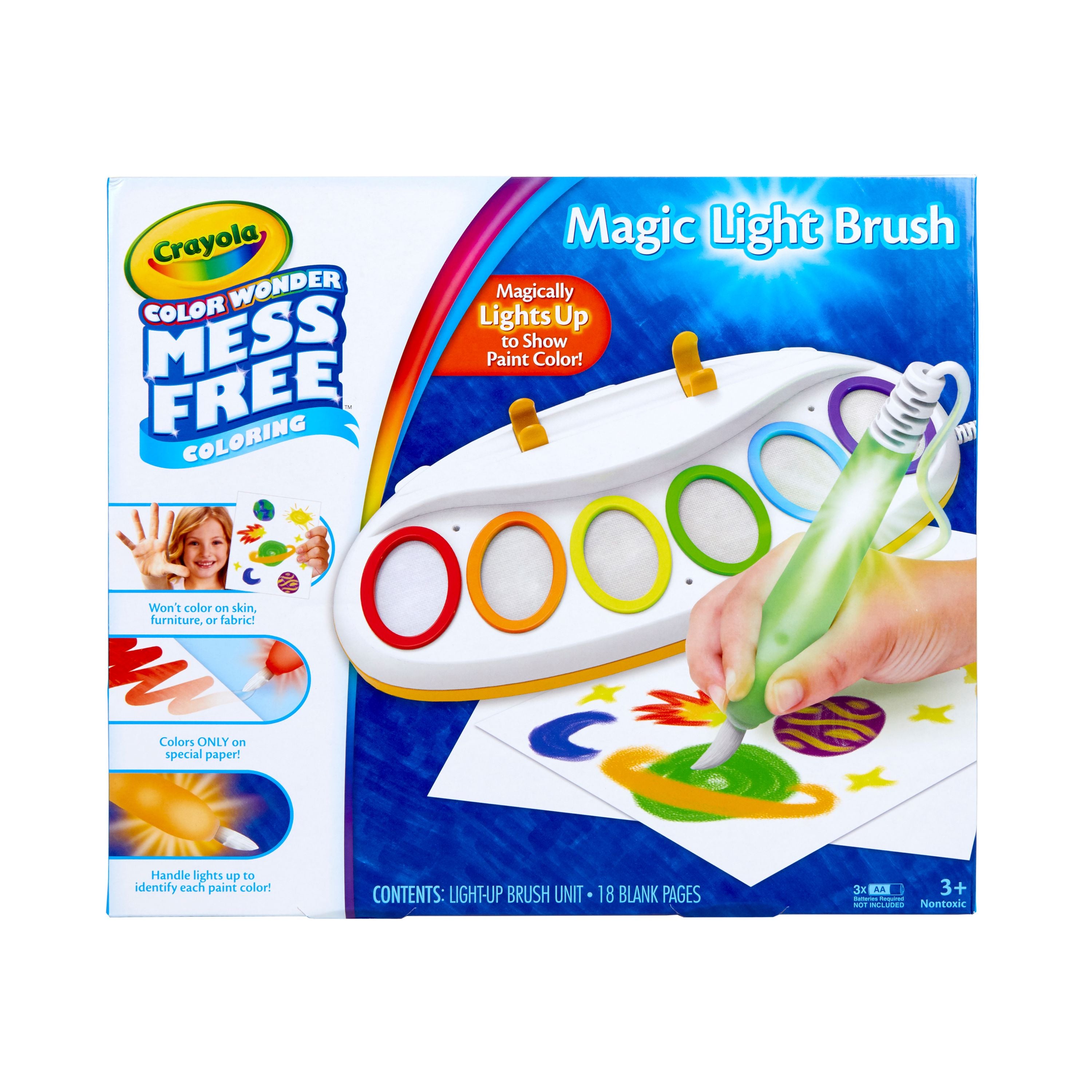 Crayola Colour Wonder Mess Free Magic Light Brush – Toyworld Australia