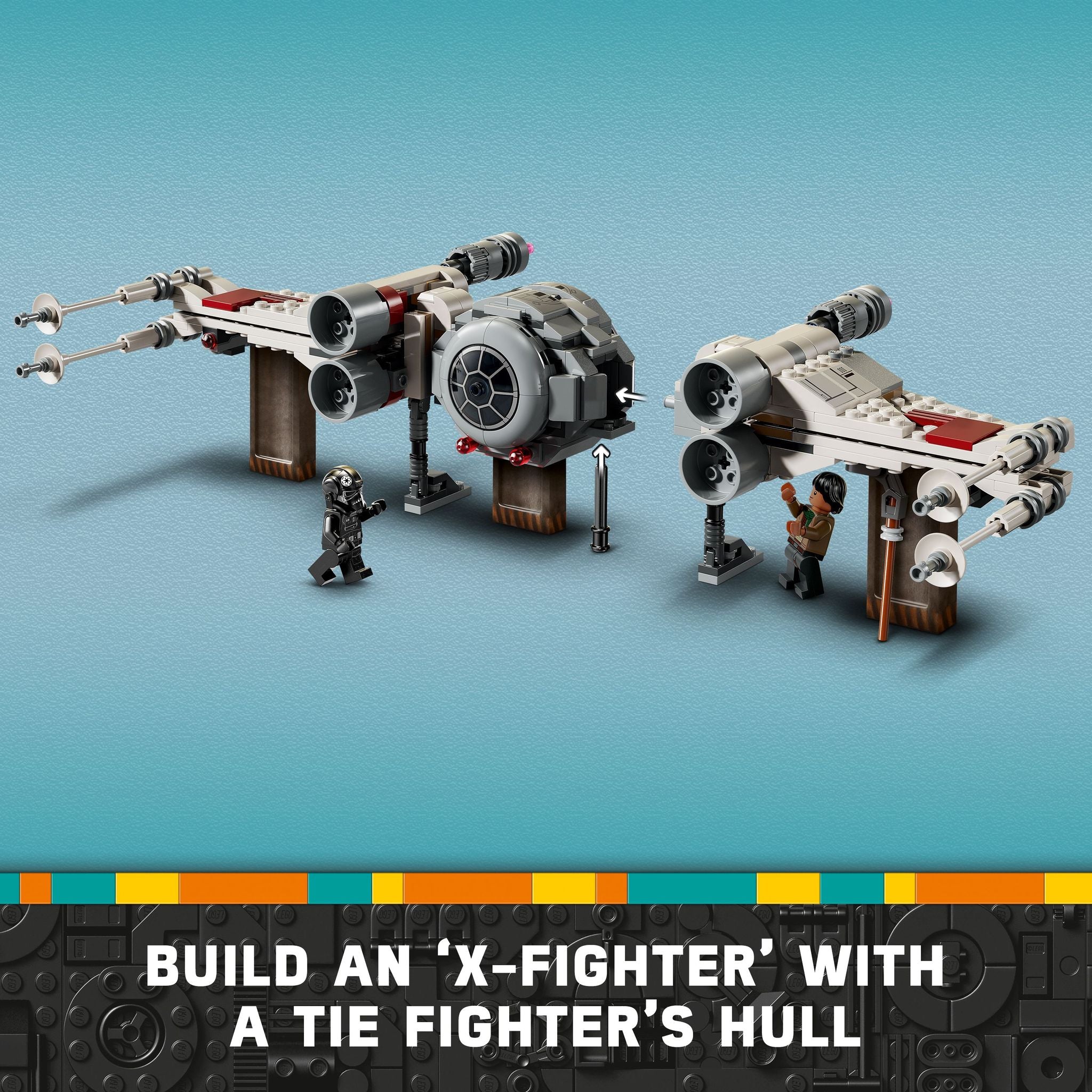 LEGO 75393 Star Wars Tie Fighter & X-Wing Mash-Up – Toyworld Australia