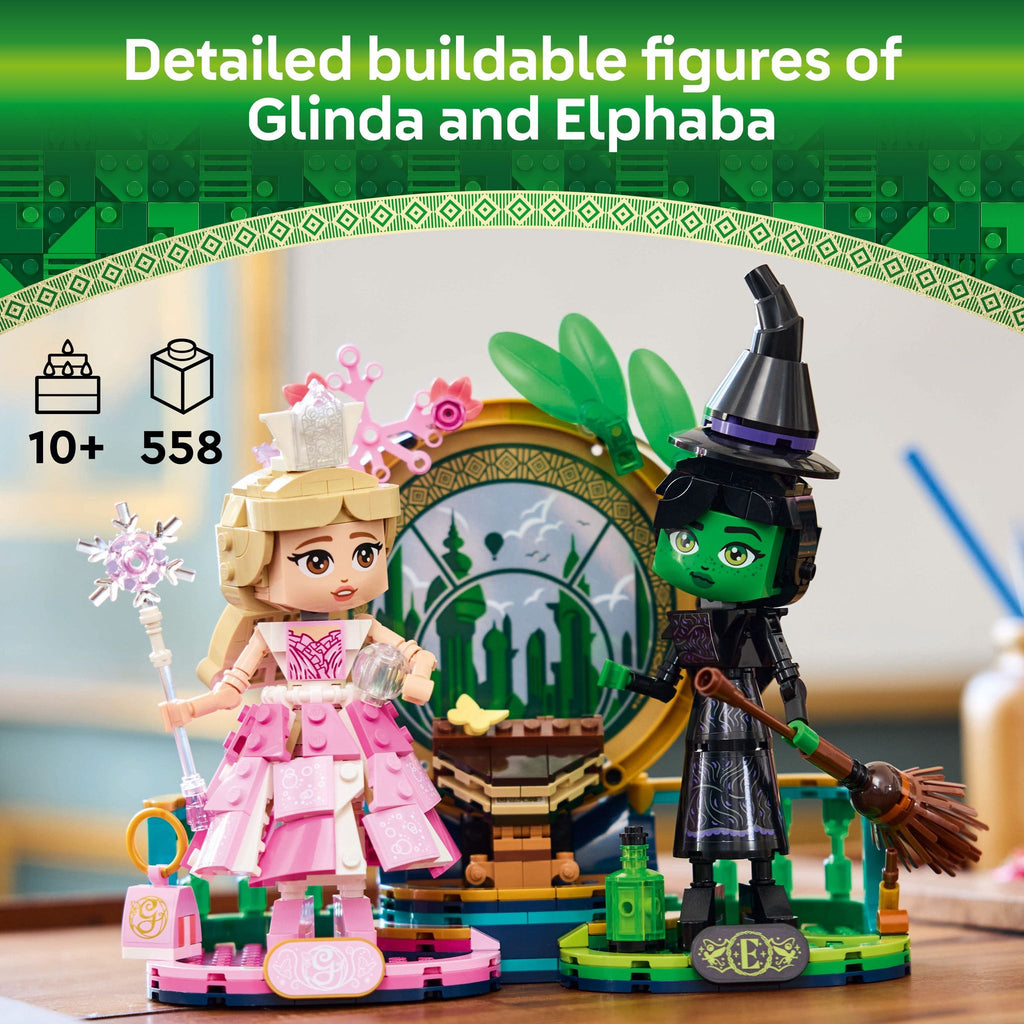 LEGO 75682 Wicked Elphaba & Glinda Figures – Toyworld Australia