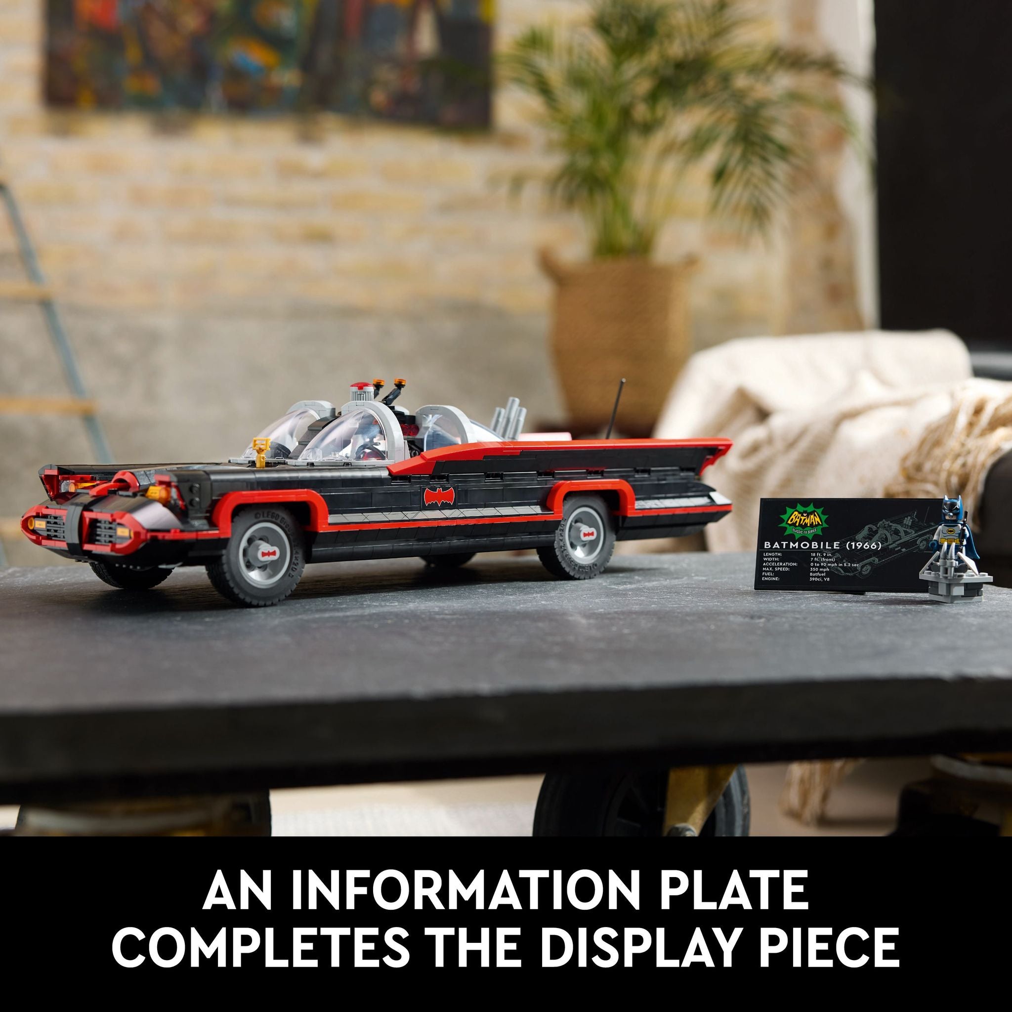 LEGO 76328 Super Heroes Batman: The Classic TV Series Batmobile ...