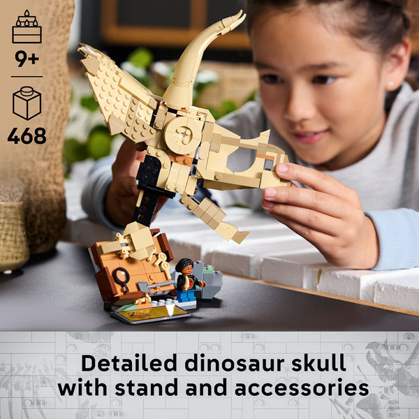 LEGO 76969 Jurassic World Dinosaur Fossils: Triceratops Skull ...