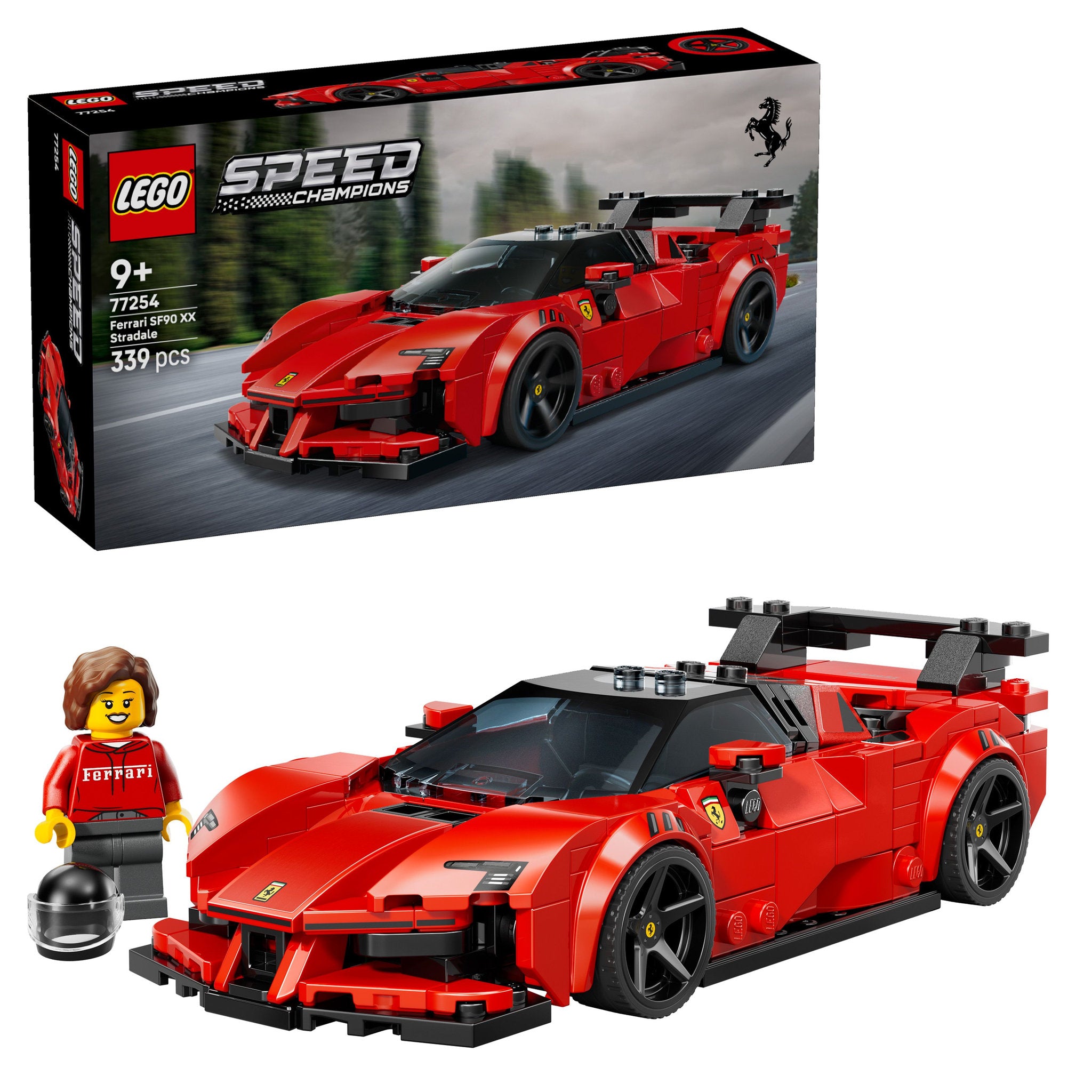 LEGO 77254 Speed Champions Ferrari SF90 XX Stradale Sports Car ...