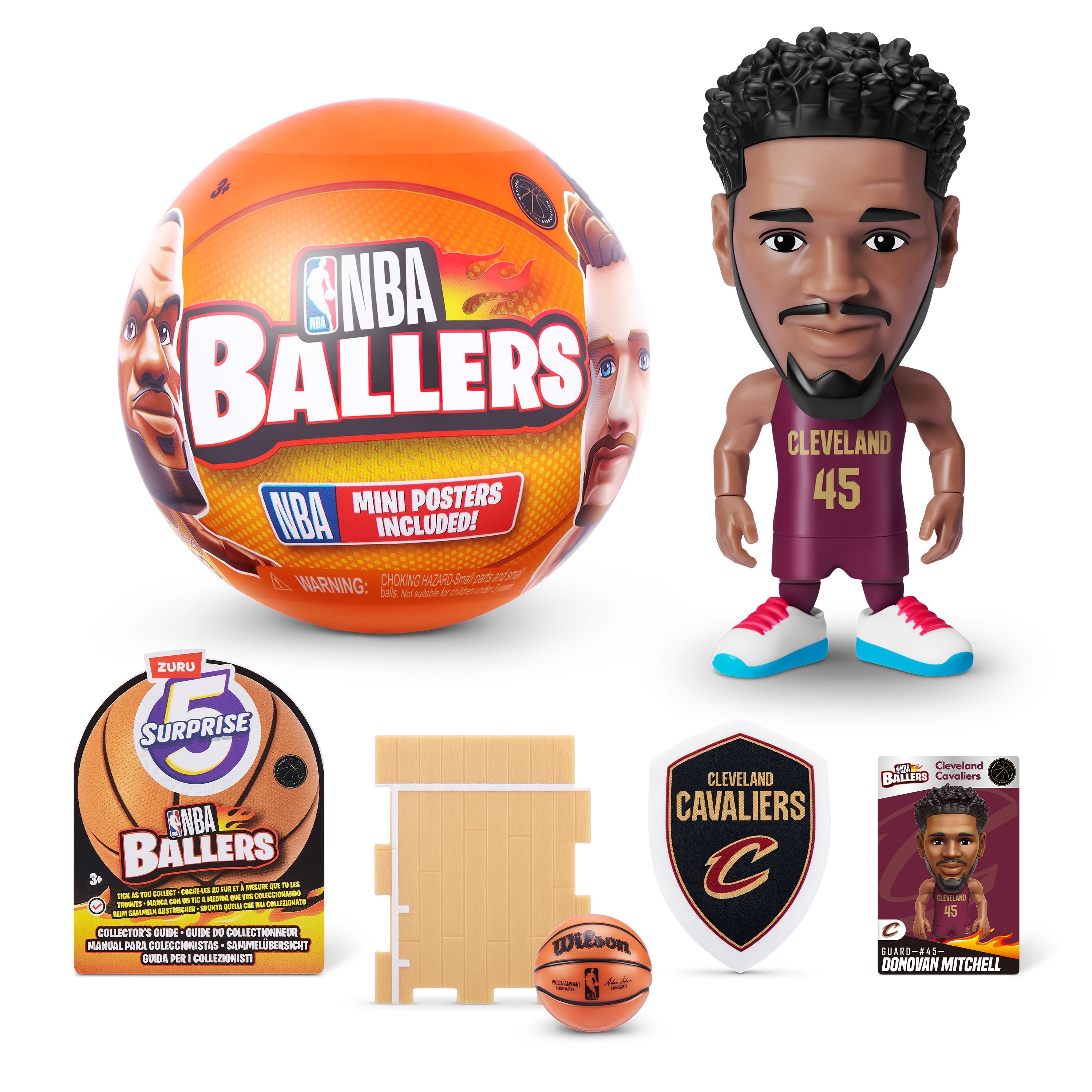 ZURU 5 Surprise NBA Ballers Assorted Styles – Toyworld Australia