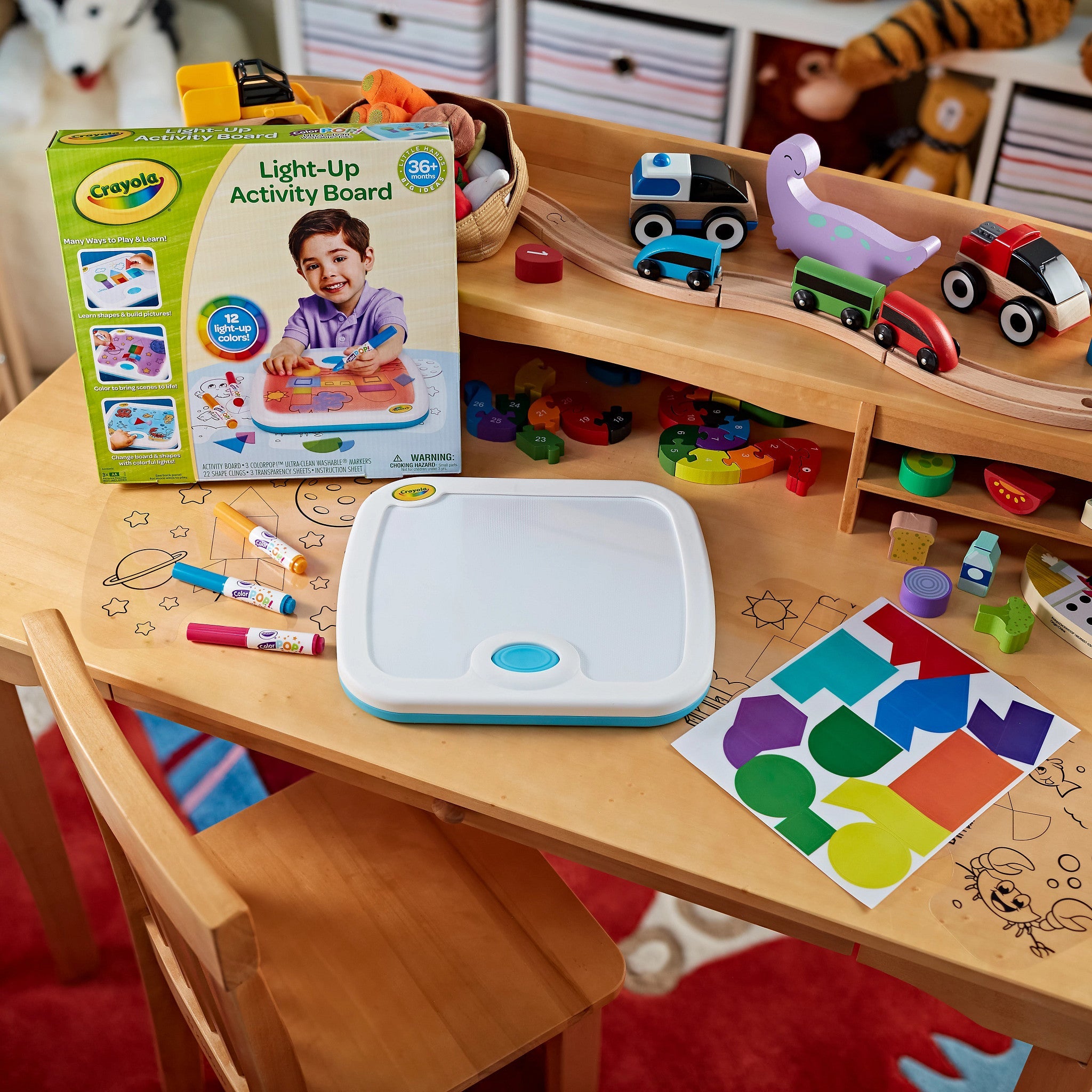 Crayola Light Up Activity Board – Toyworld Australia