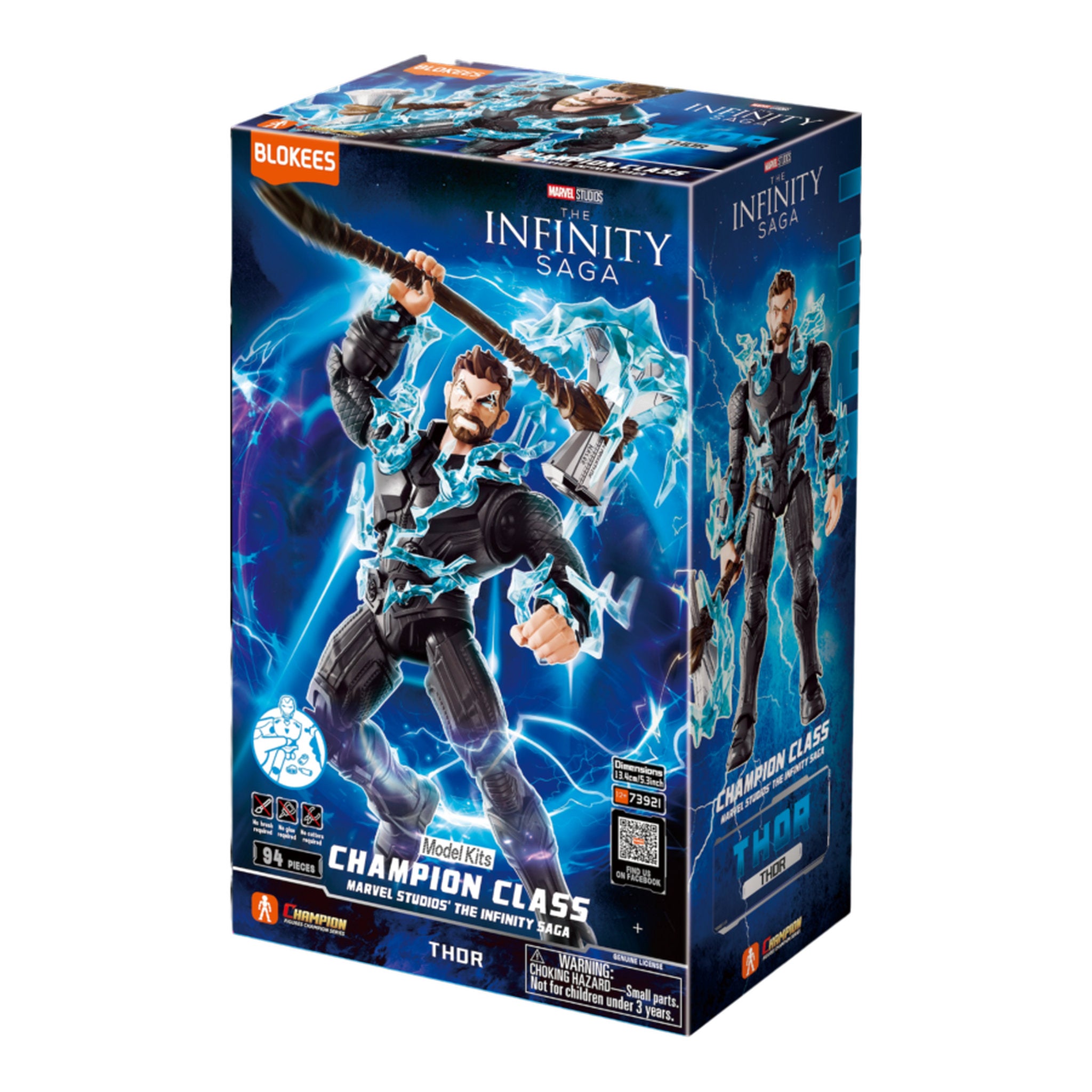 Blokees Marvel Infinity Saga - Thor Champion Class 02 Model Kit ...