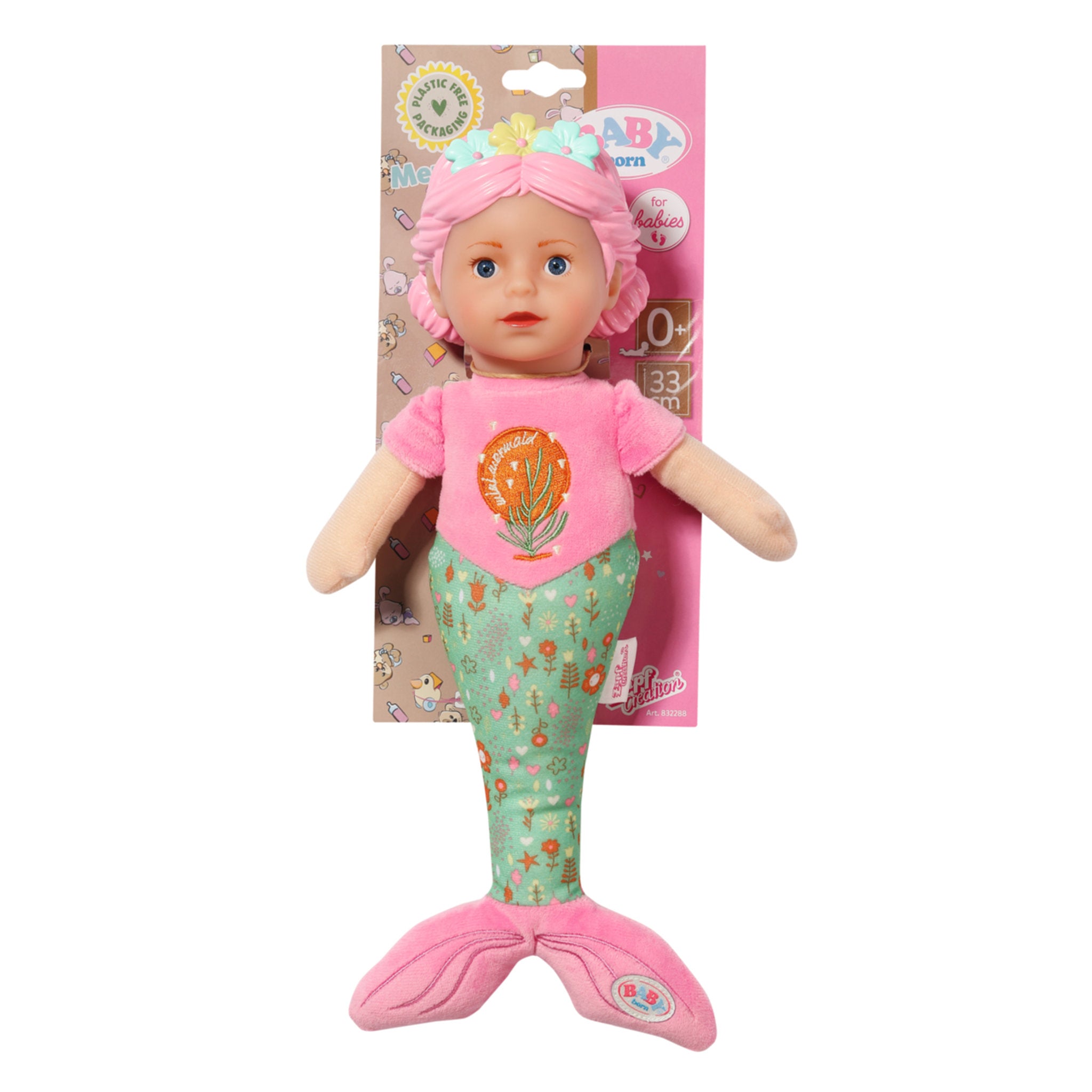BABY Born Mermaid 26cm Baby Doll – Toyworld Australia