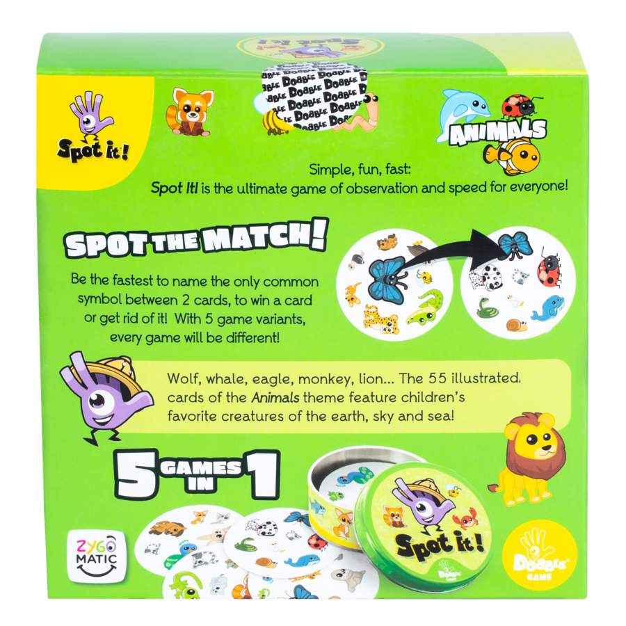 Spot It! Animals – Toyworld Australia