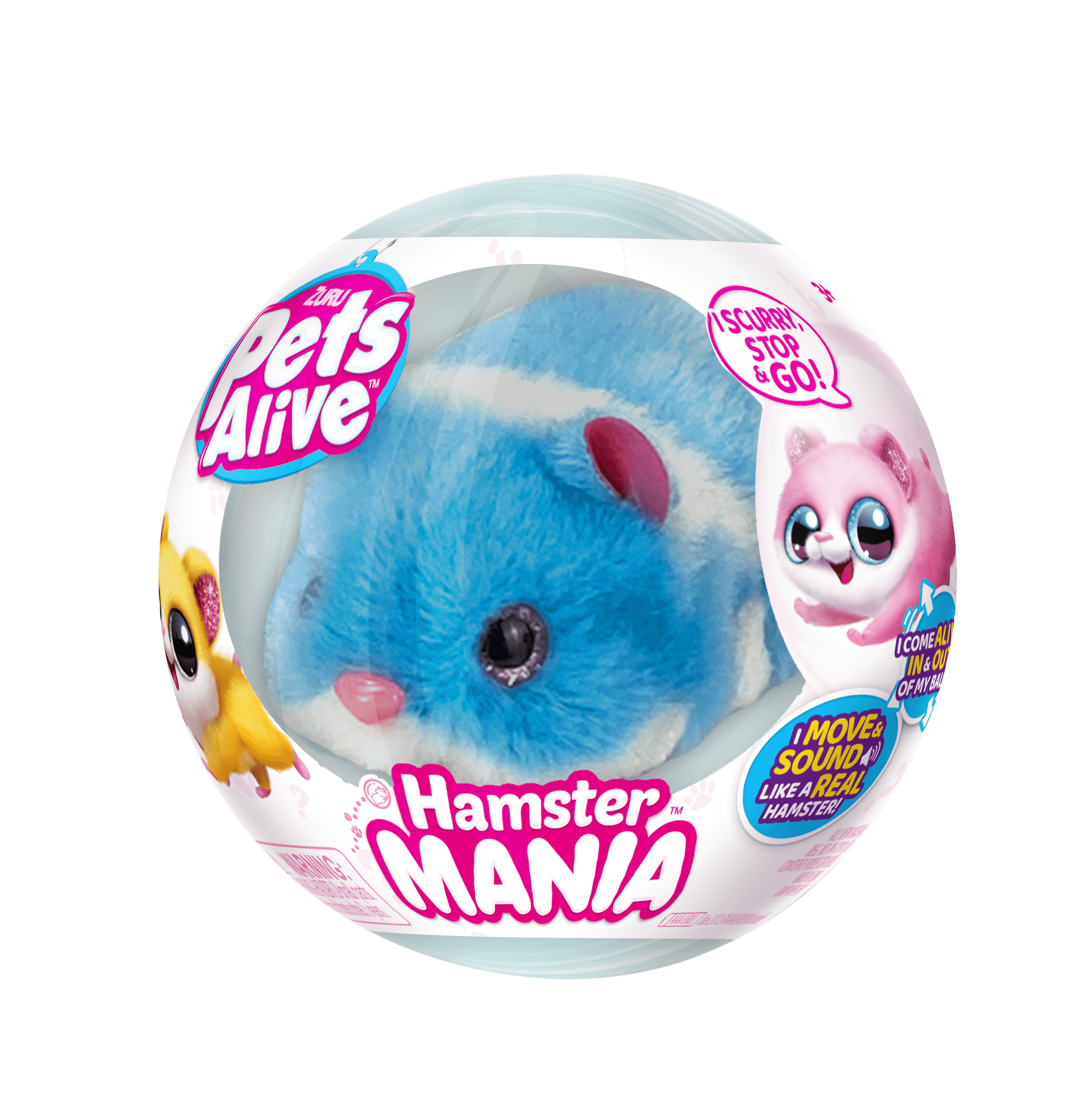 ZURU PET'S ALIVE HAMSTERMANIA ASSORTED STYLES – Toyworld Australia