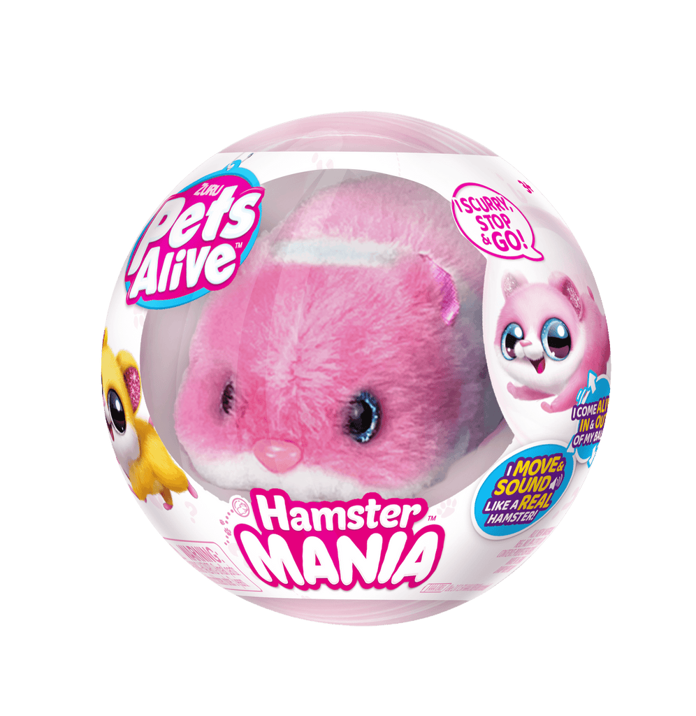 ZURU Pet's Alive Hamstermania Assorted Styles – Toyworld Australia