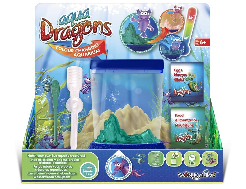 Aqua Dragons Color Changing Aquarium | Toyworld Australia