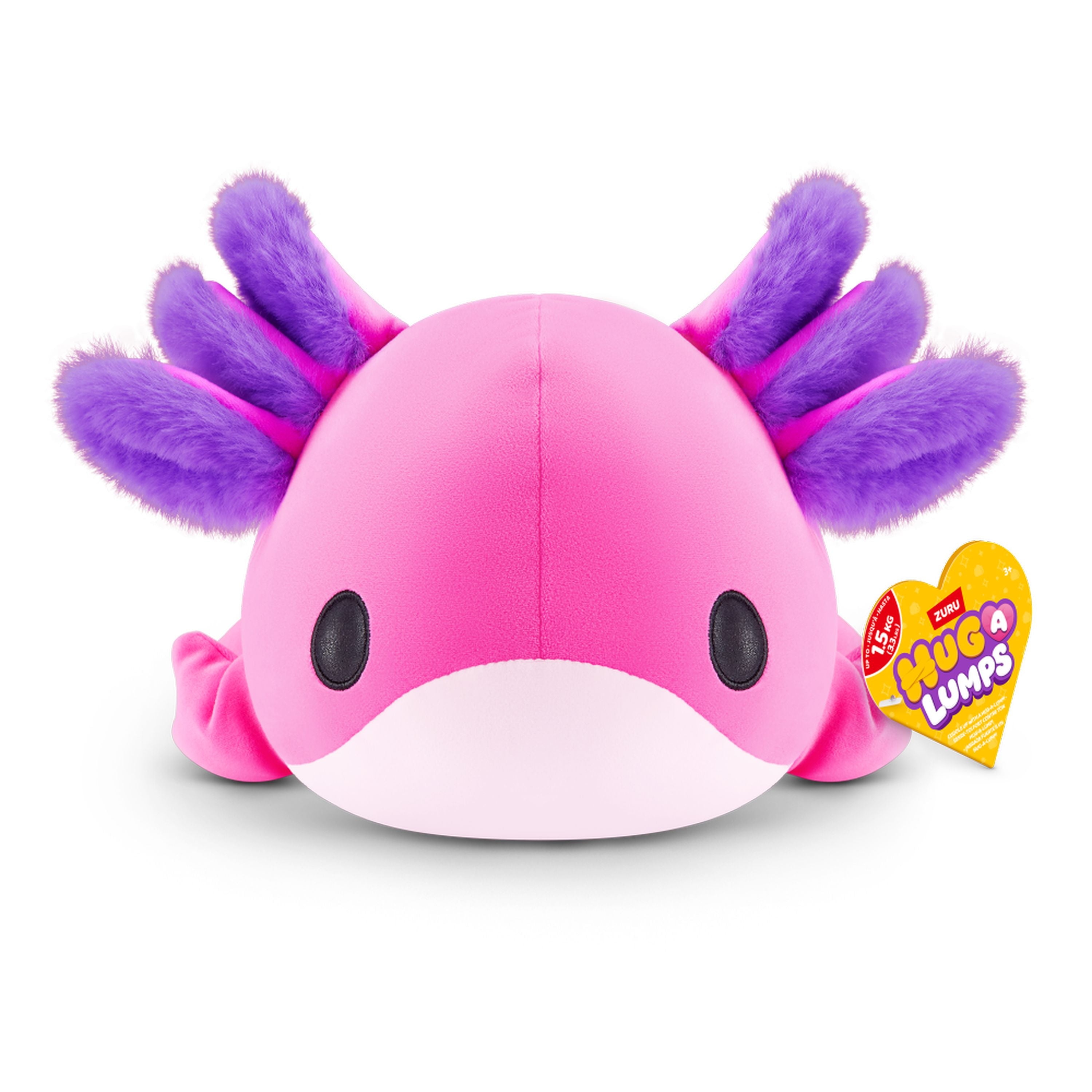 ZURU Hug A Lumps Medium S2 Weighted Plush - Ally the Axolotl – Toyworld ...