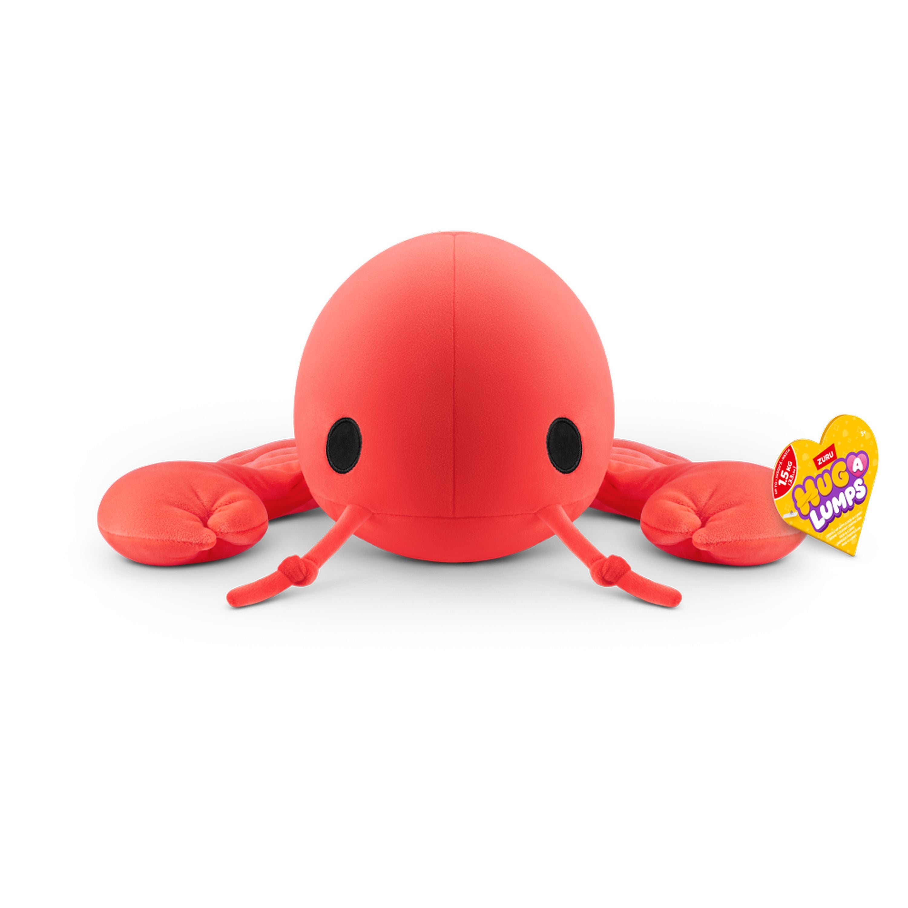 ZURU Hug A Lumps Medium S2 Weighted Plush - Lenny the Lobster ...