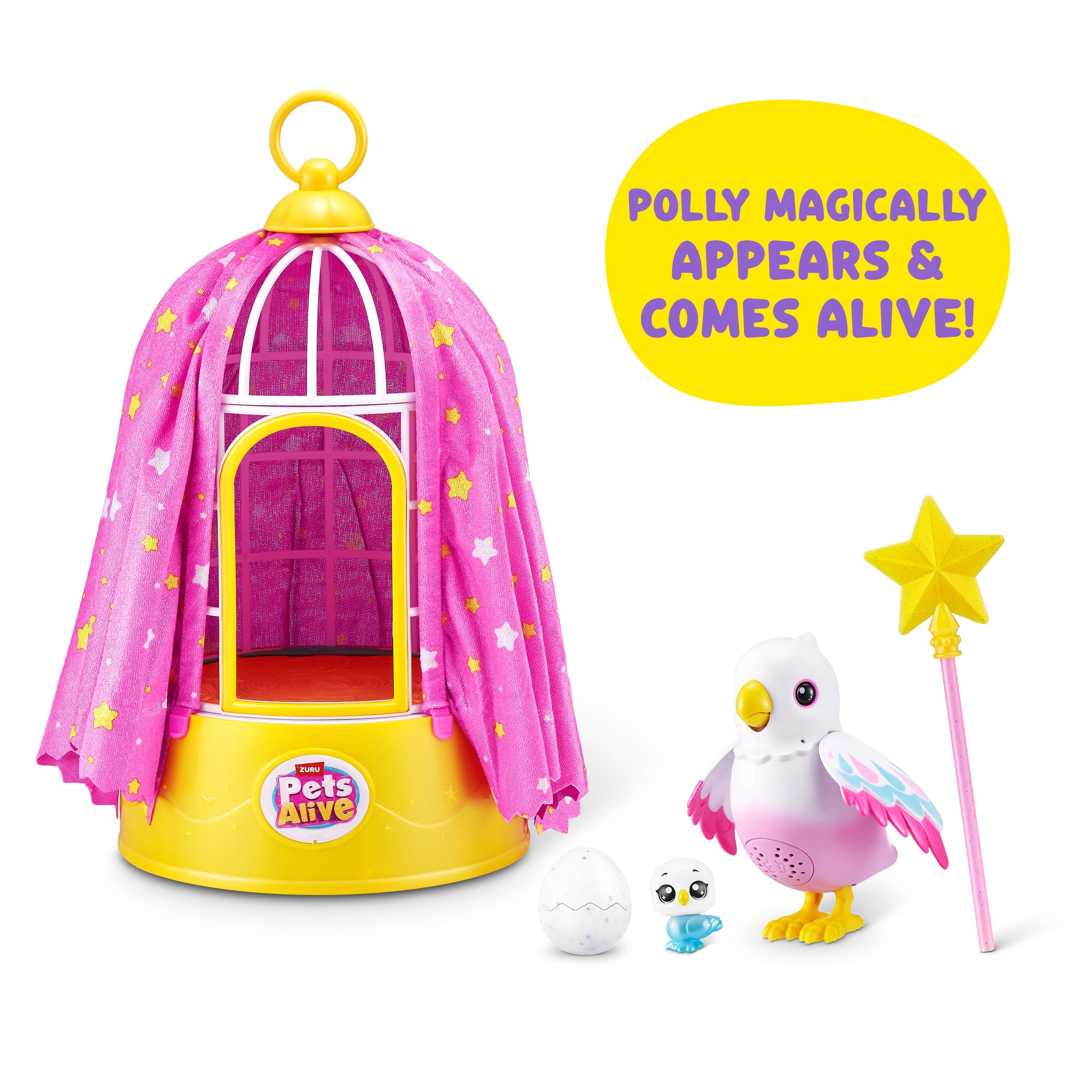 ZURU Pets Alive Polly The Magic Bird – Toyworld Australia