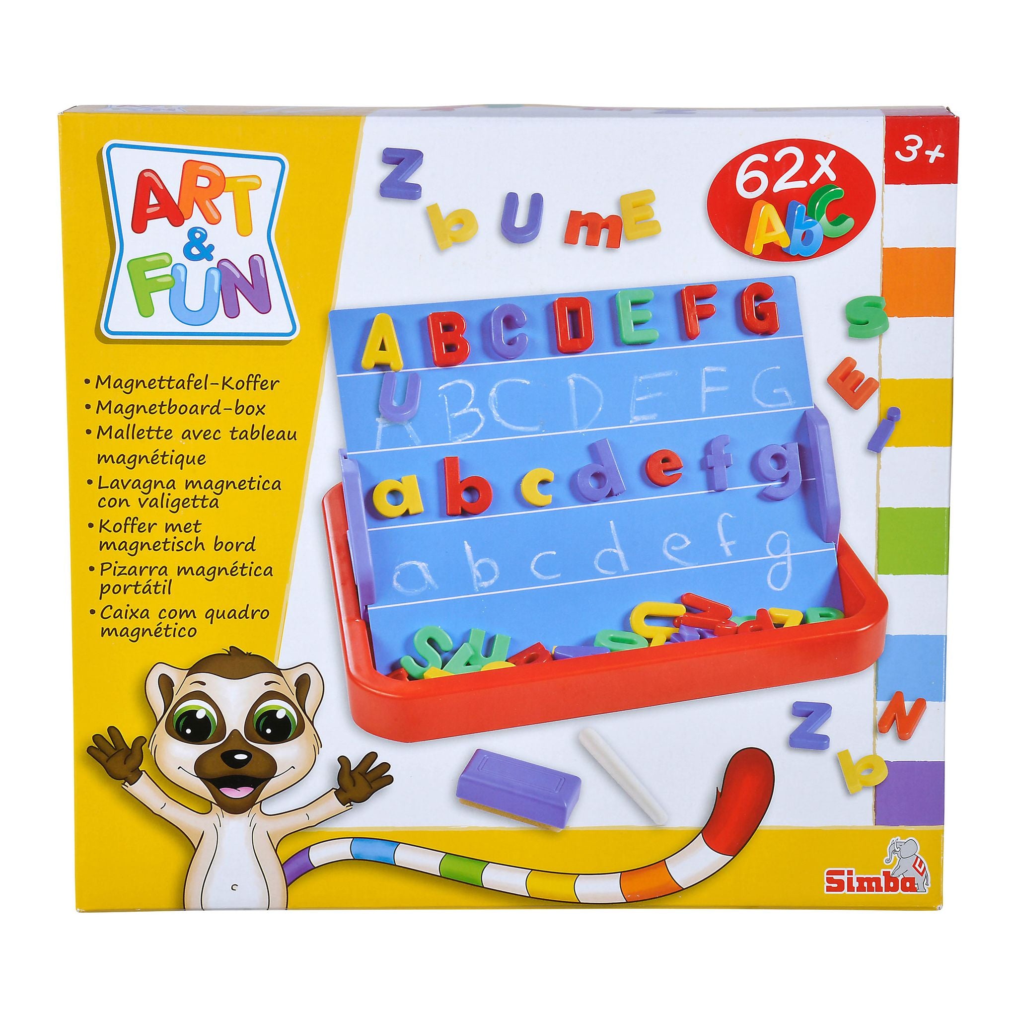 Art & Fun Magnetic Board in Case – Toyworld Australia