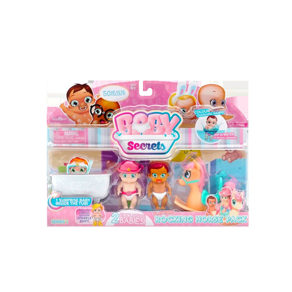 Baby Secrets Accessory Pack Rocking Horse Pack – Toyworld Australia