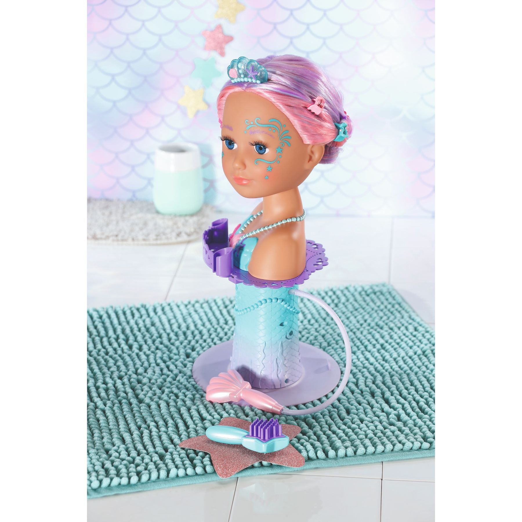 BABY Born Sister Styling Mermaid Head – Toyworld Australia