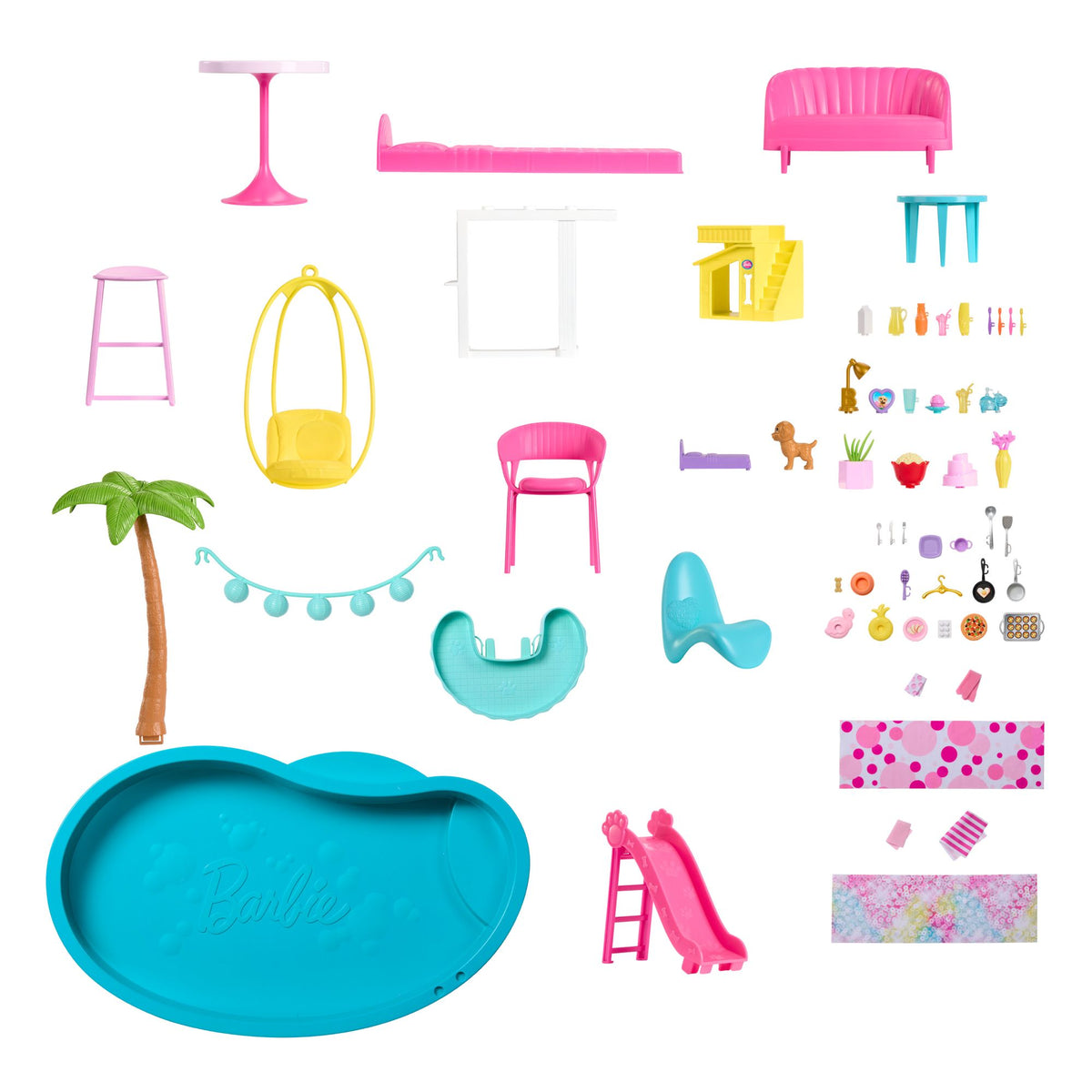 Barbie Dreamhouse Pool Party Doll House Playset – Toyworld Australia