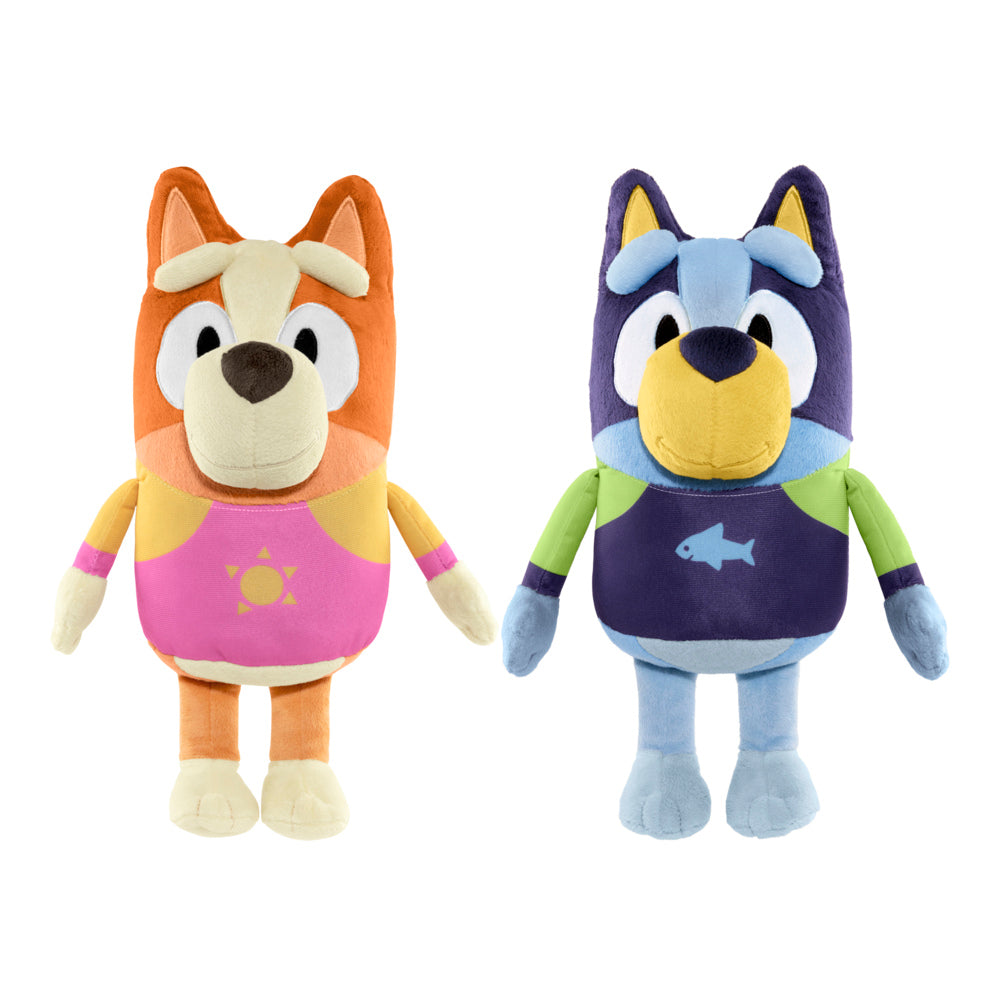 BLUEY BEACH S9 SOUND EFFECTS PLUSH - BEACH BLUEY – Toyworld Australia
