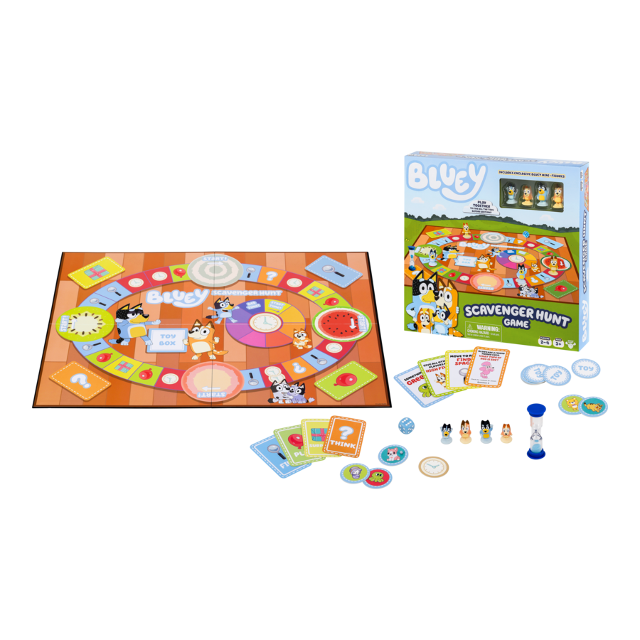 Bluey Scavenger Hunt Game – Toyworld Australia