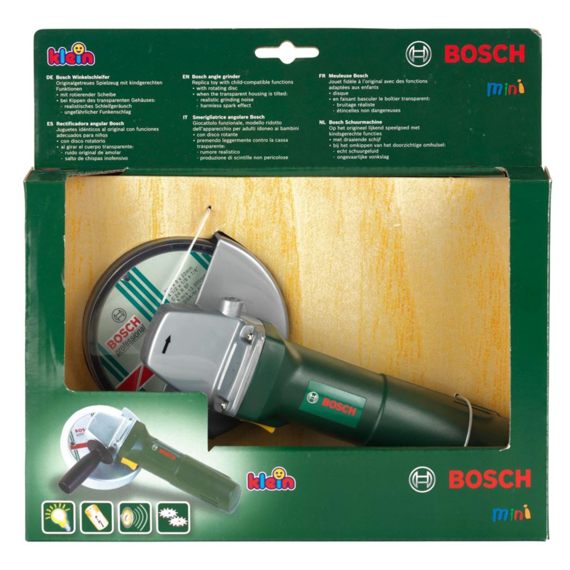 Bosch Mini Toy Angle Grinder – Toyworld Australia