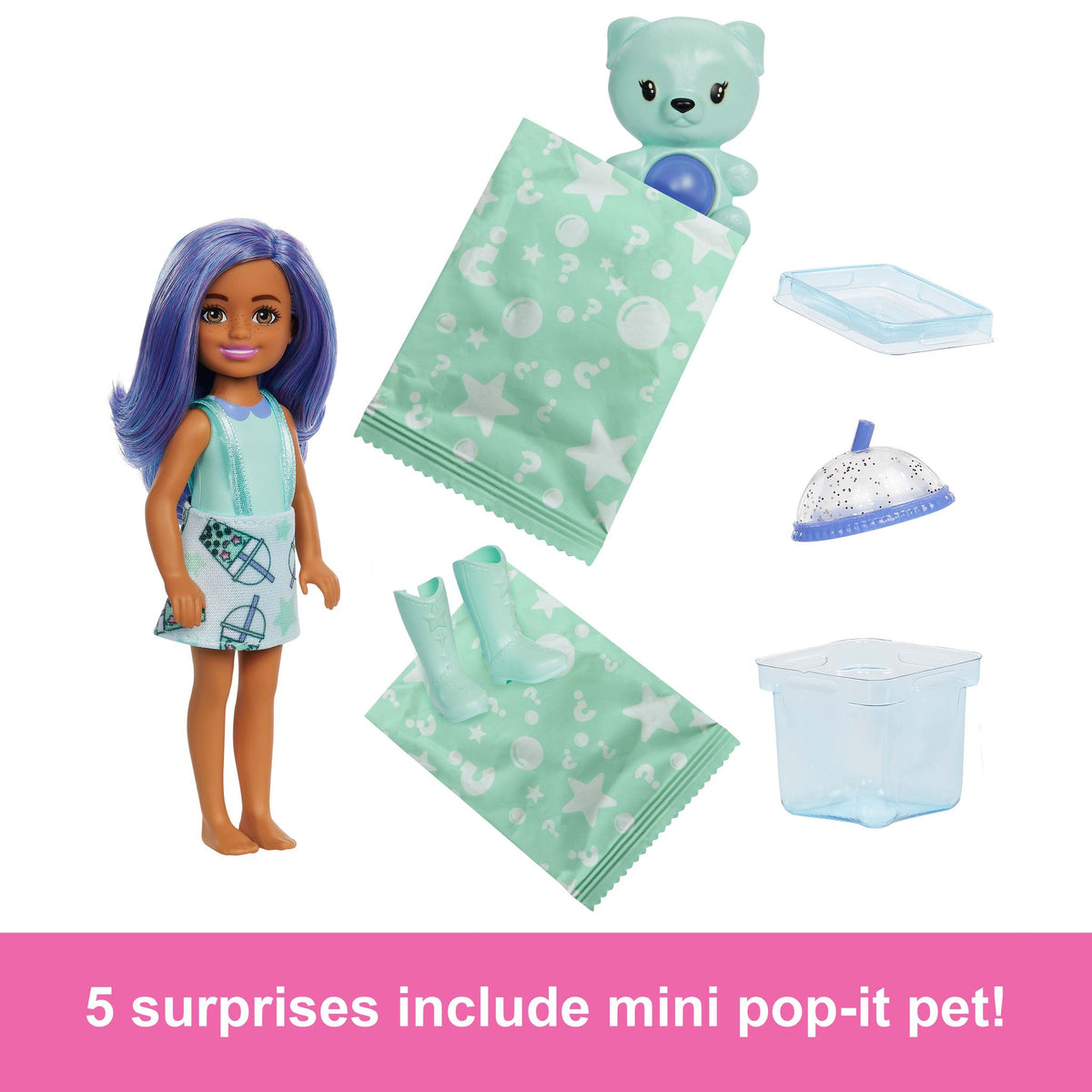 Barbie Chelsea Pop Reveal Boba Boba Series Assortment – Toyworld Australia