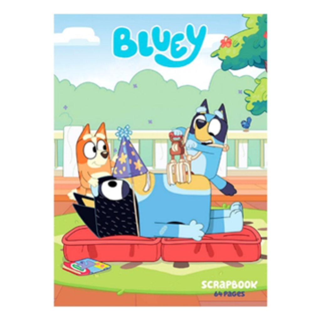Bluey Scrapbook 64 Pages – Toyworld Australia